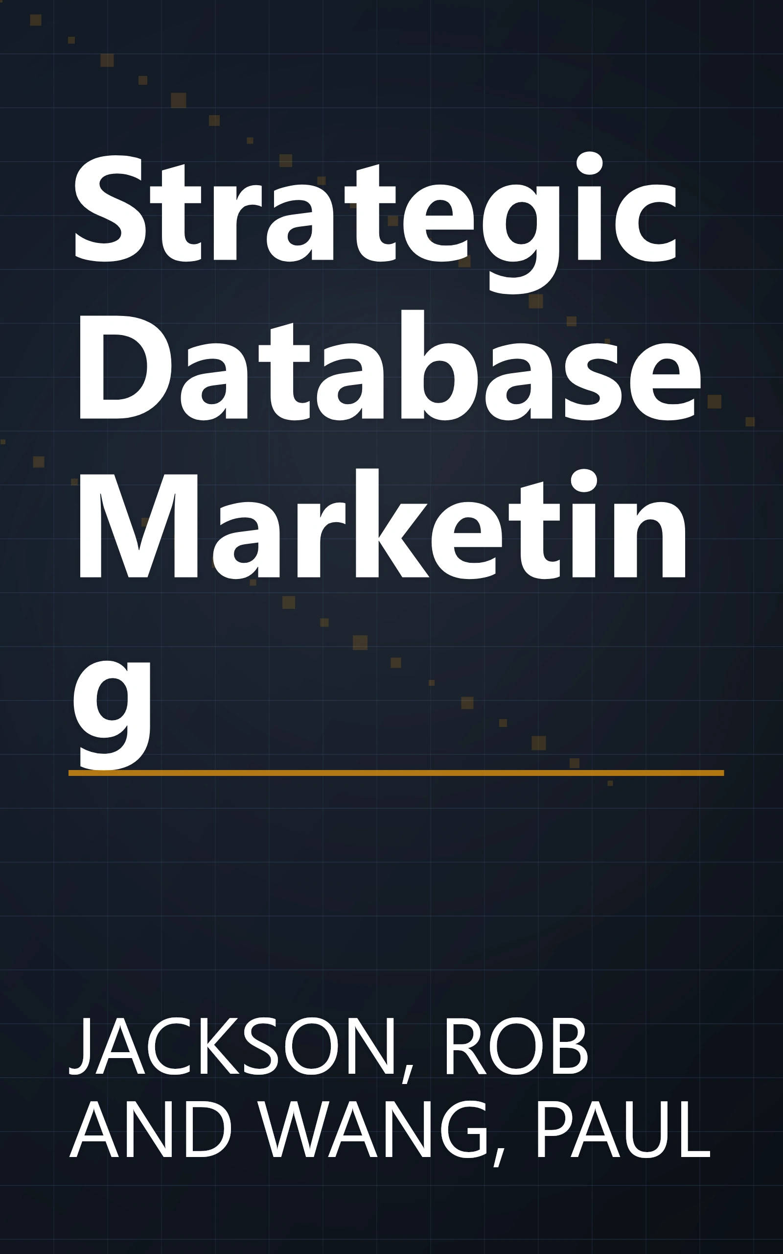 Strategic Database Marketing book cover