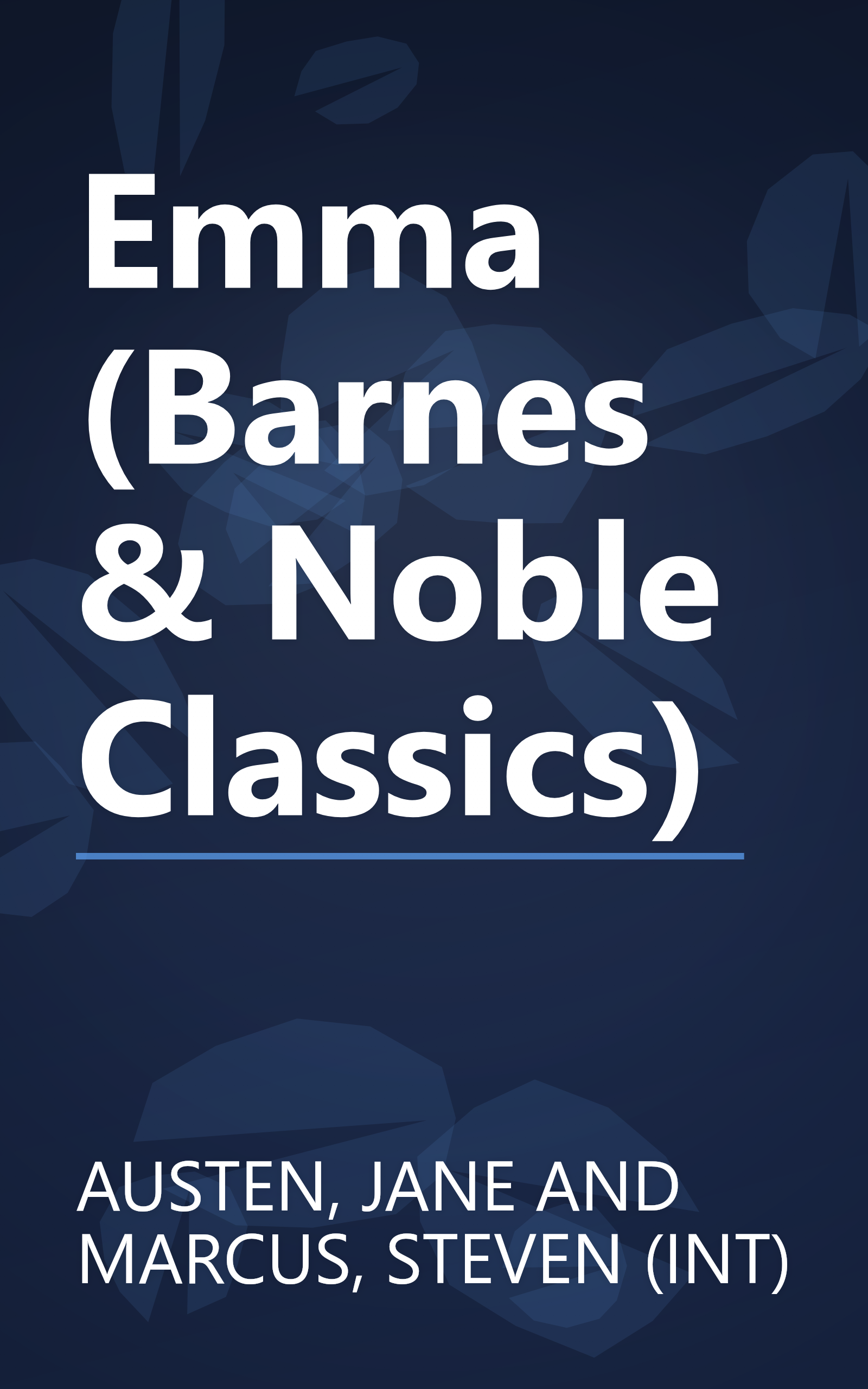 Emma (Barnes & Noble Classics) book cover