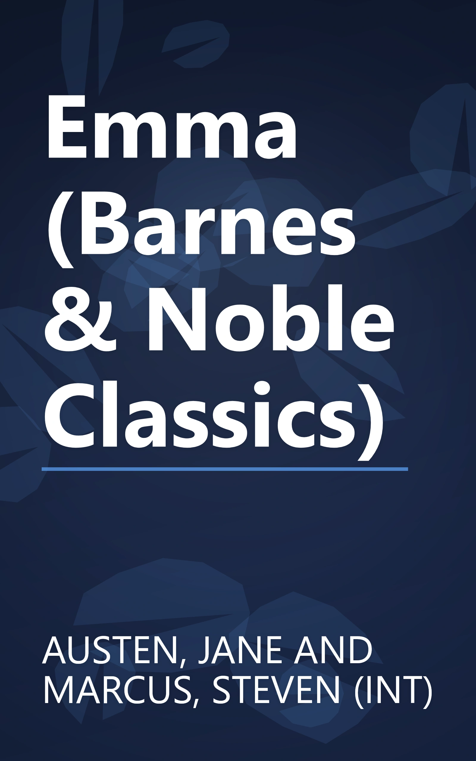Emma (Barnes & Noble Classics) book cover