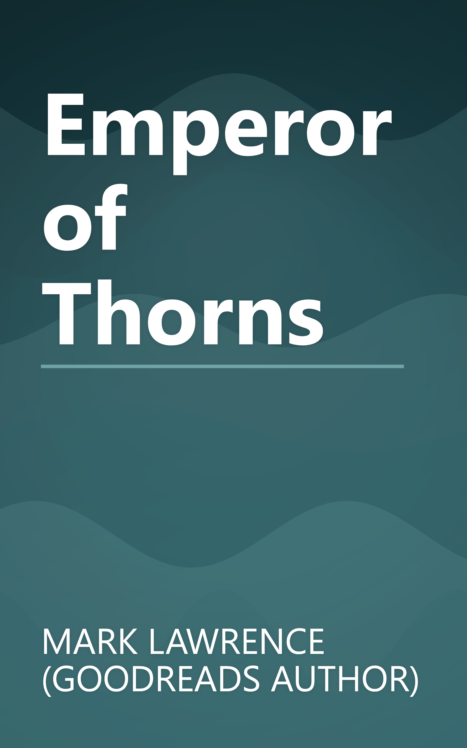 Emperor of Thorns book cover