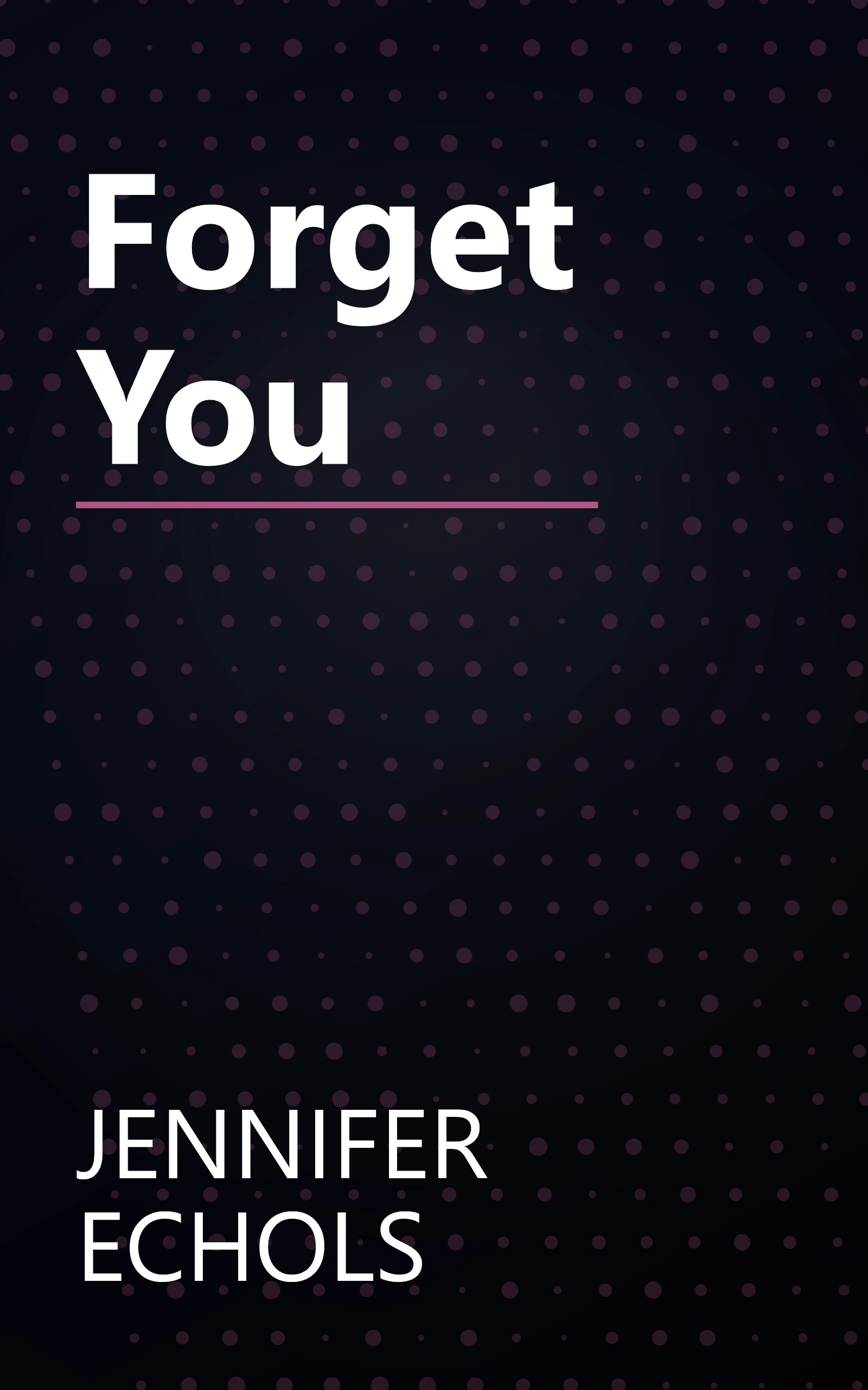 Forget You book cover