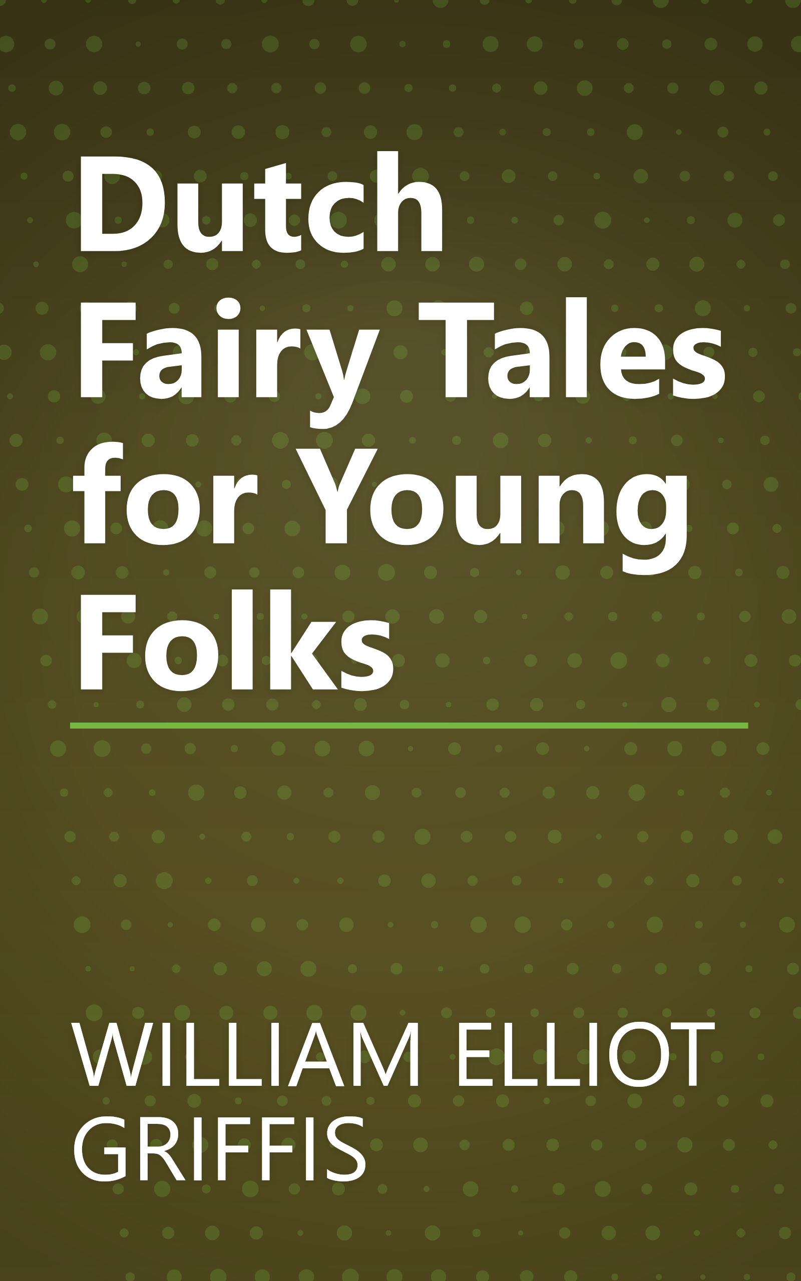 Dutch Fairy Tales for Young Folks book cover