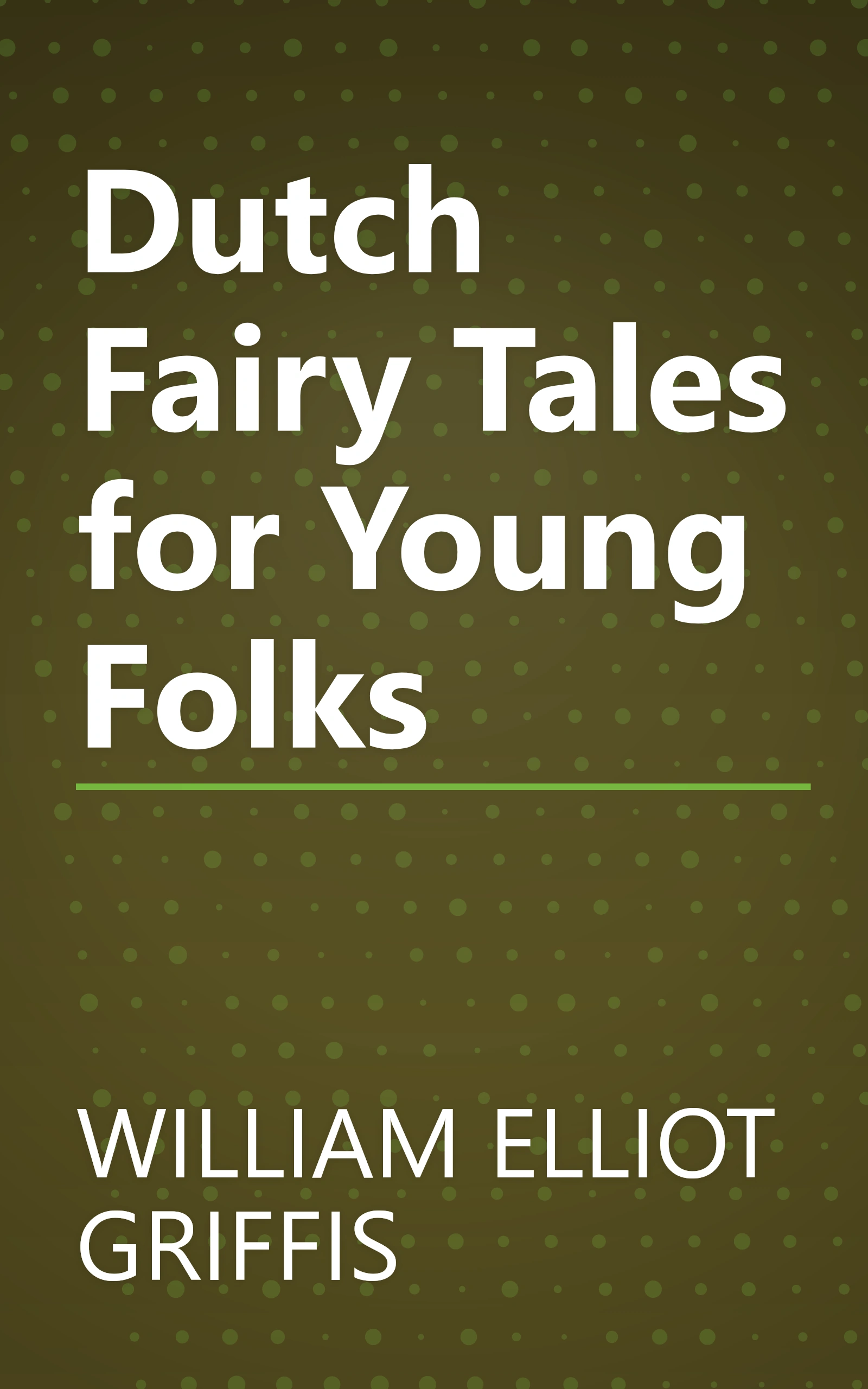 Dutch Fairy Tales for Young Folks book cover