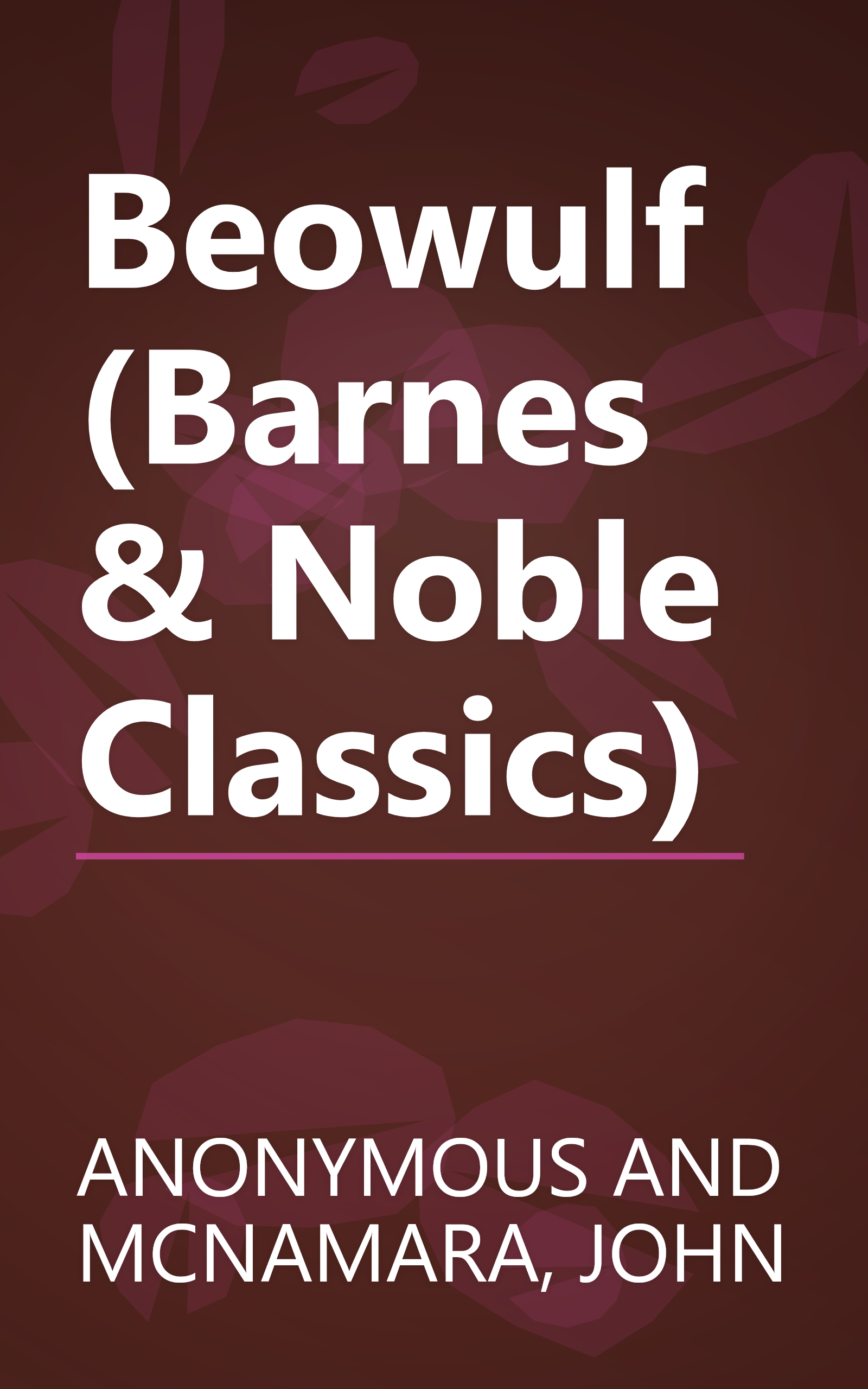 Beowulf (Barnes & Noble Classics) book cover