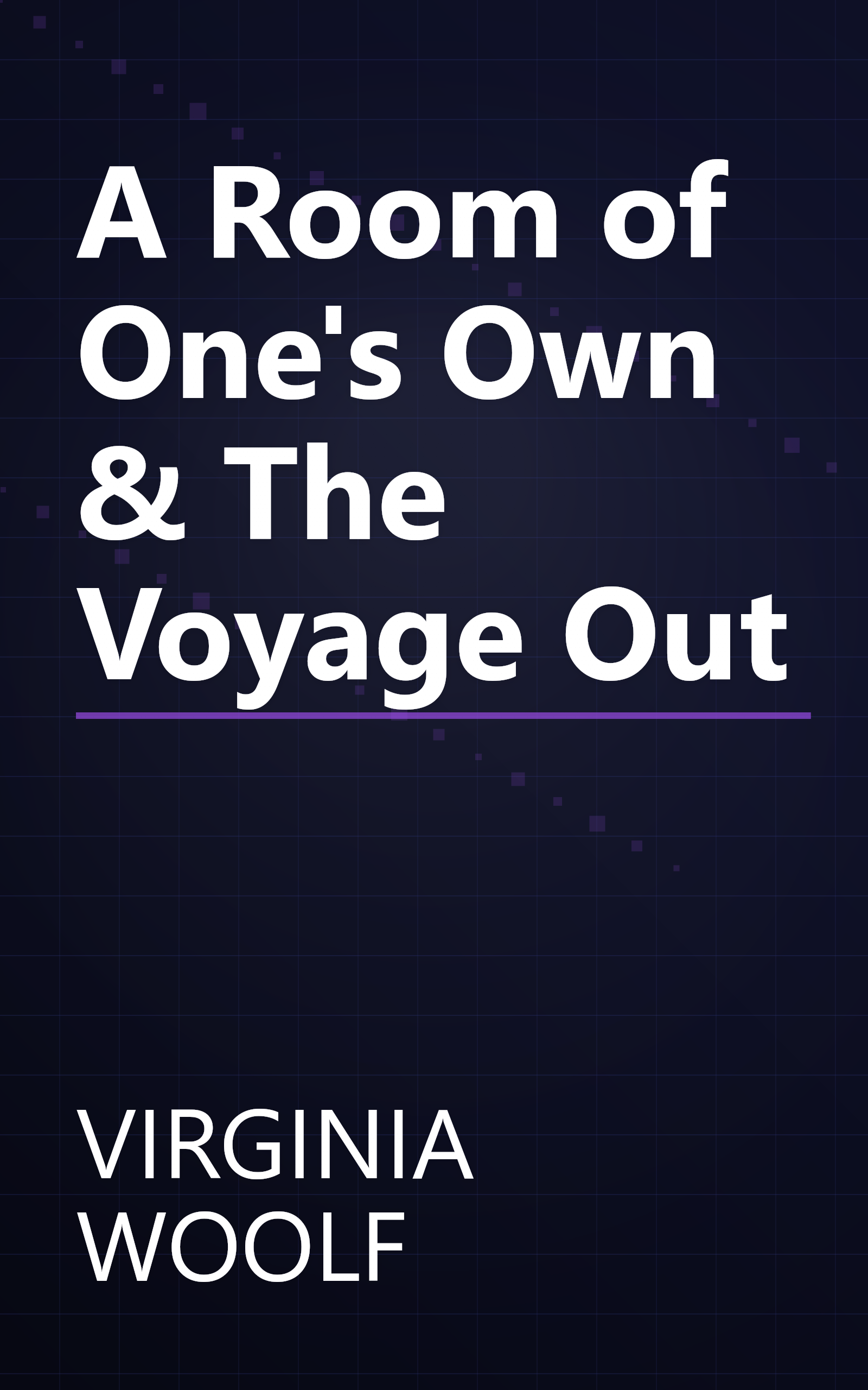 A Room of One's Own & The Voyage Out book cover