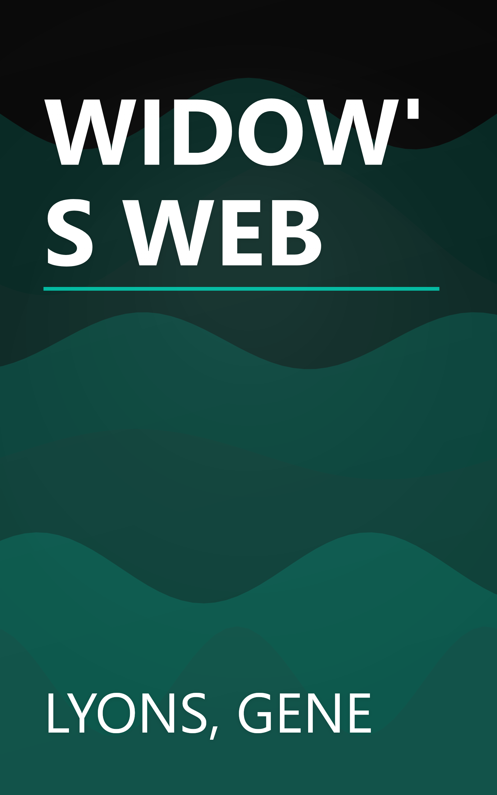 WIDOW'S WEB book cover