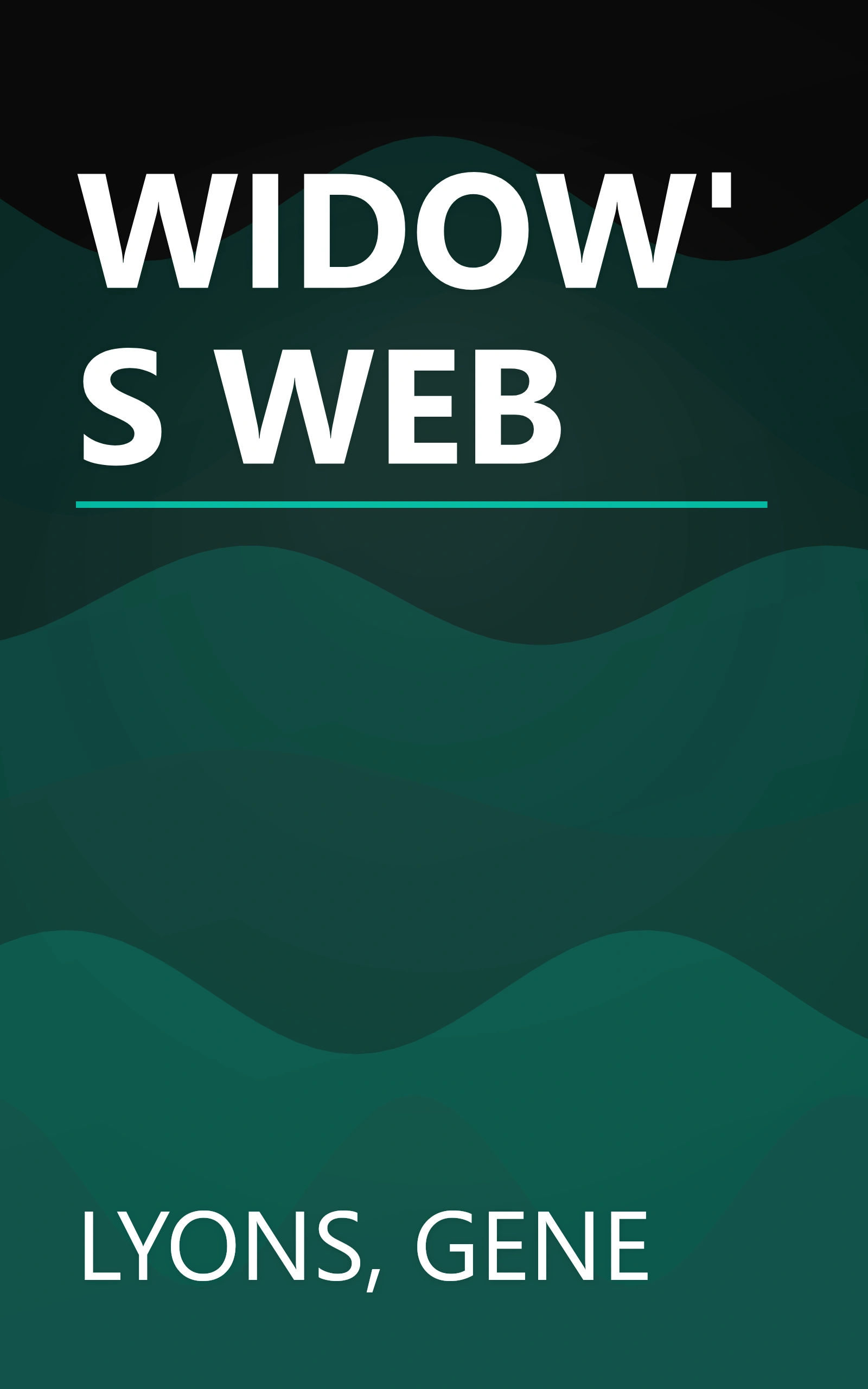 WIDOW'S WEB book cover