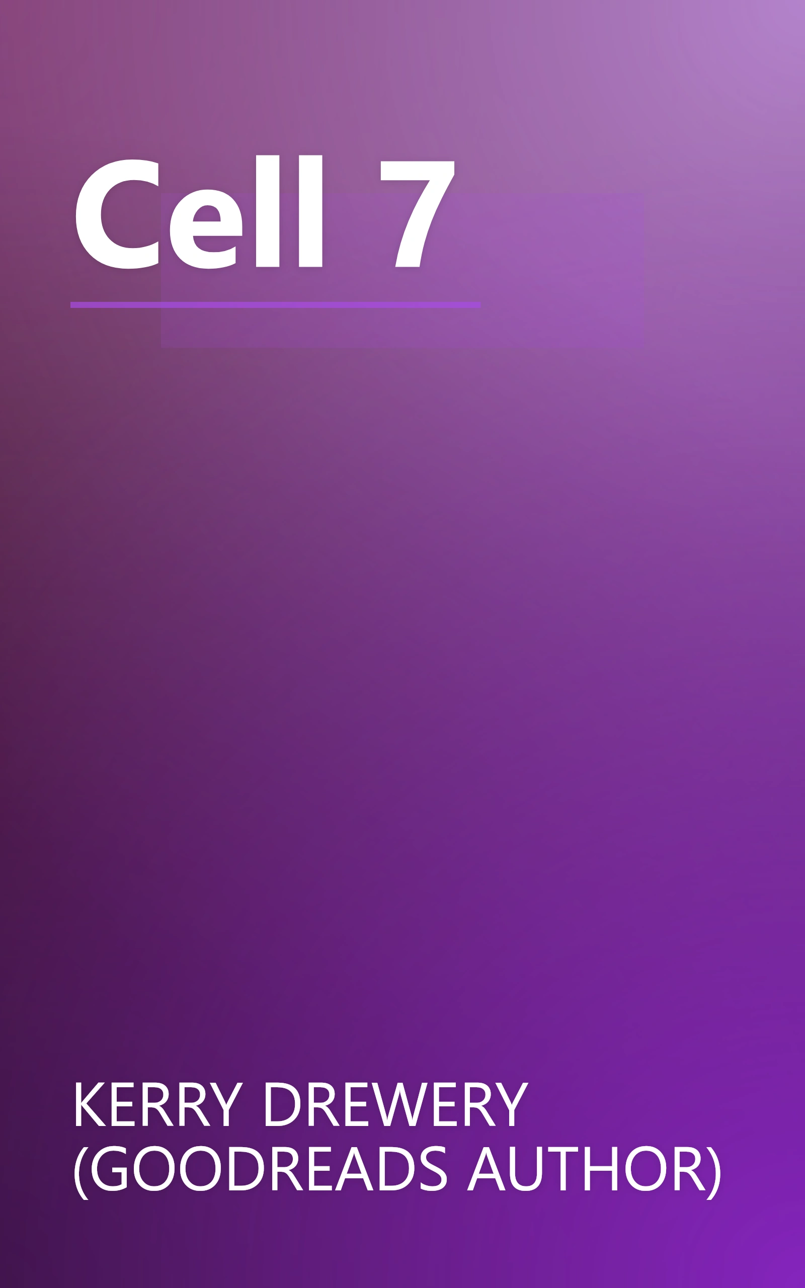 Cell 7 book cover