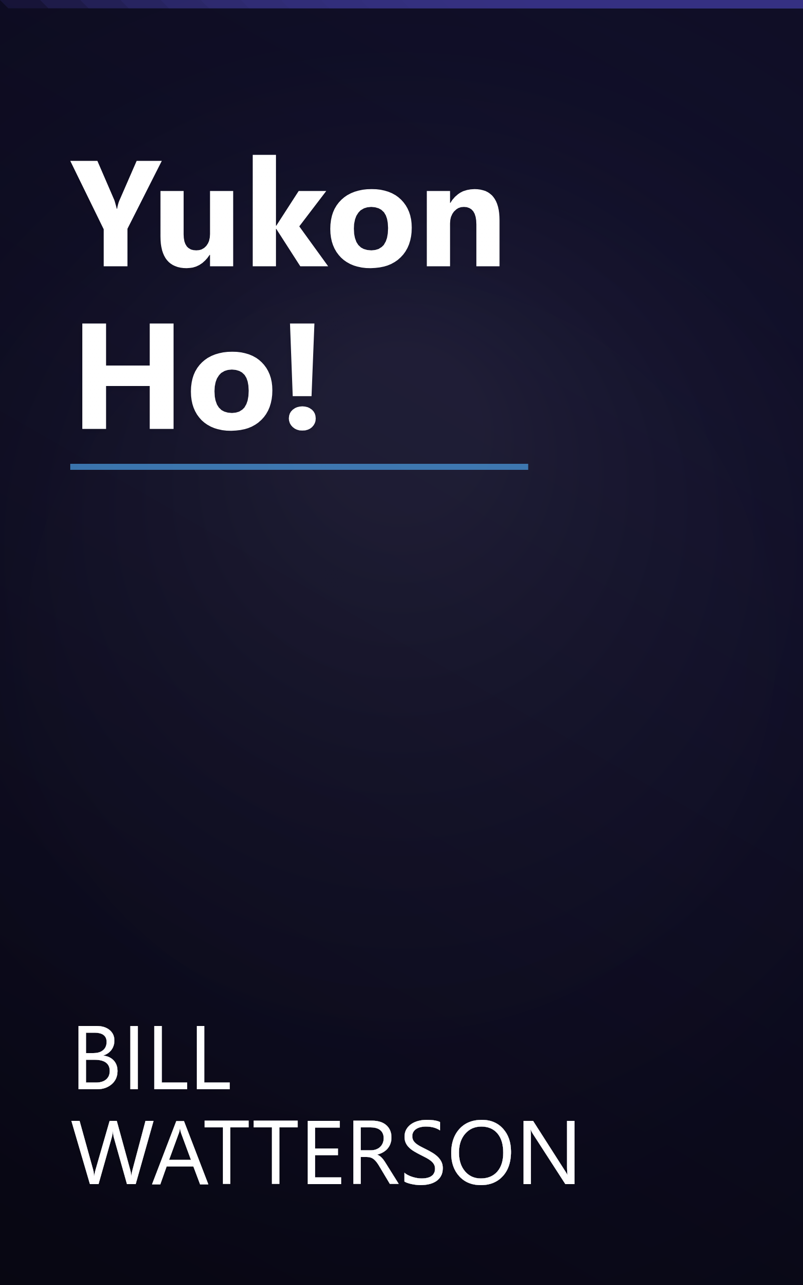 Yukon Ho! book cover