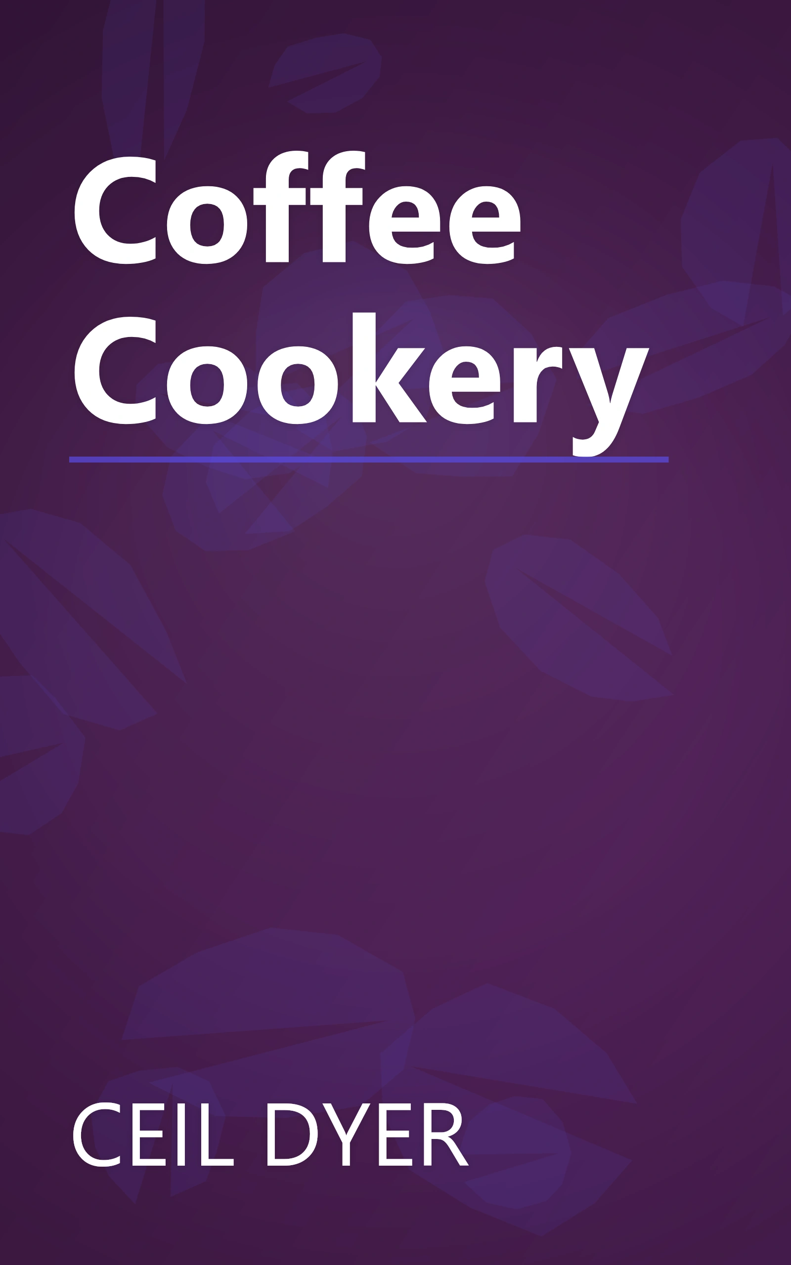 Coffee Cookery book cover