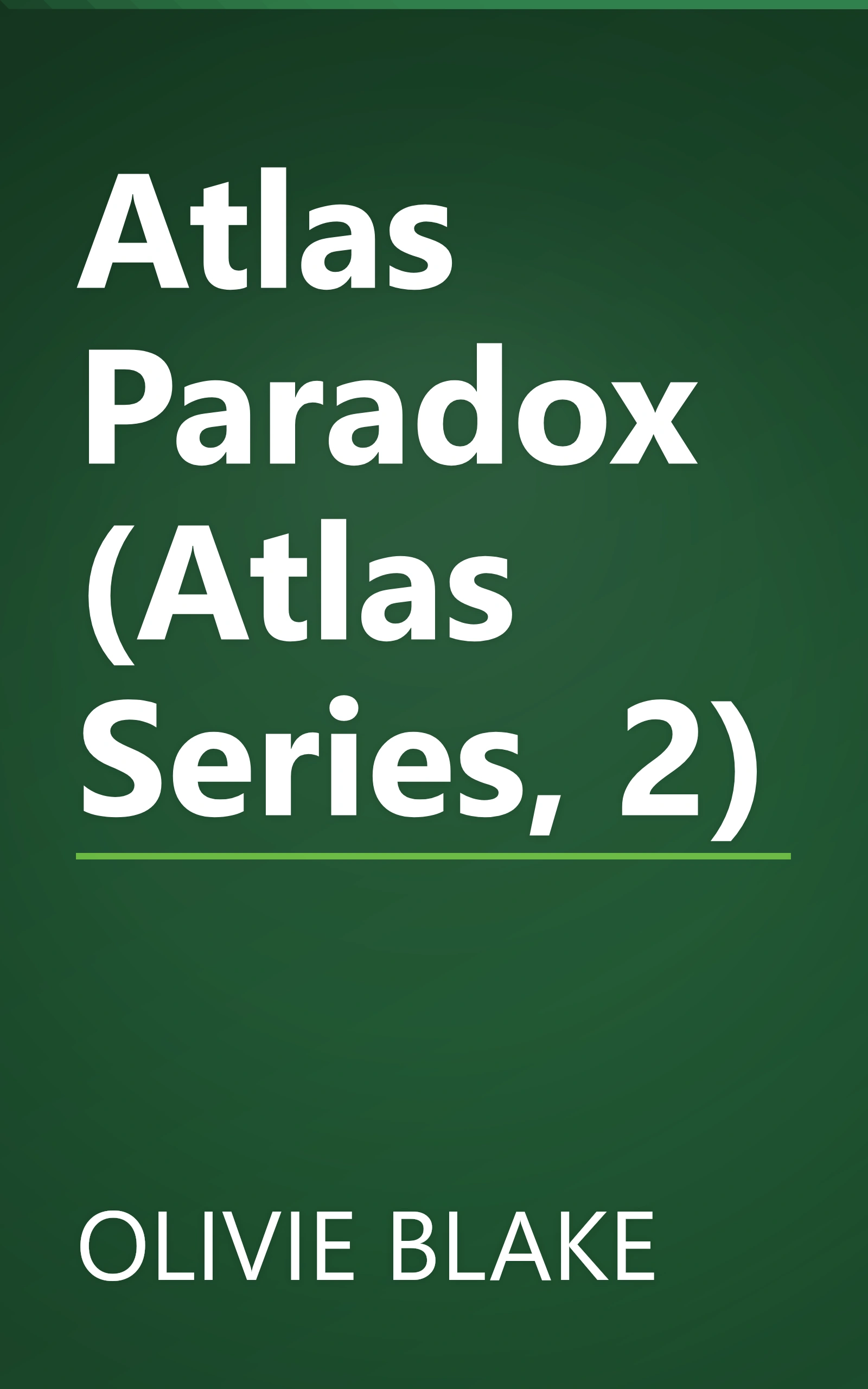 Atlas Paradox (Atlas Series, 2) book cover