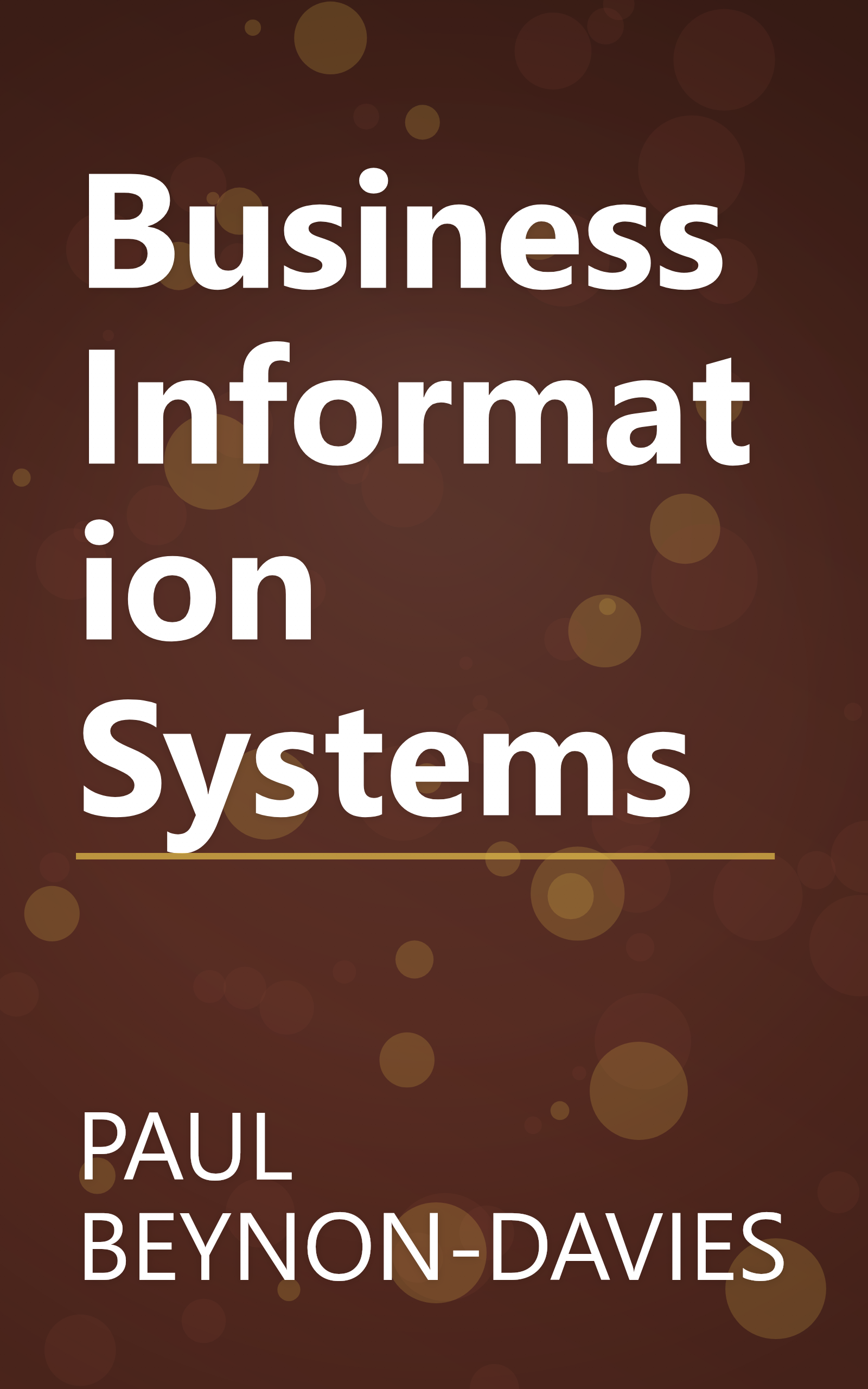 Business Information Systems book cover