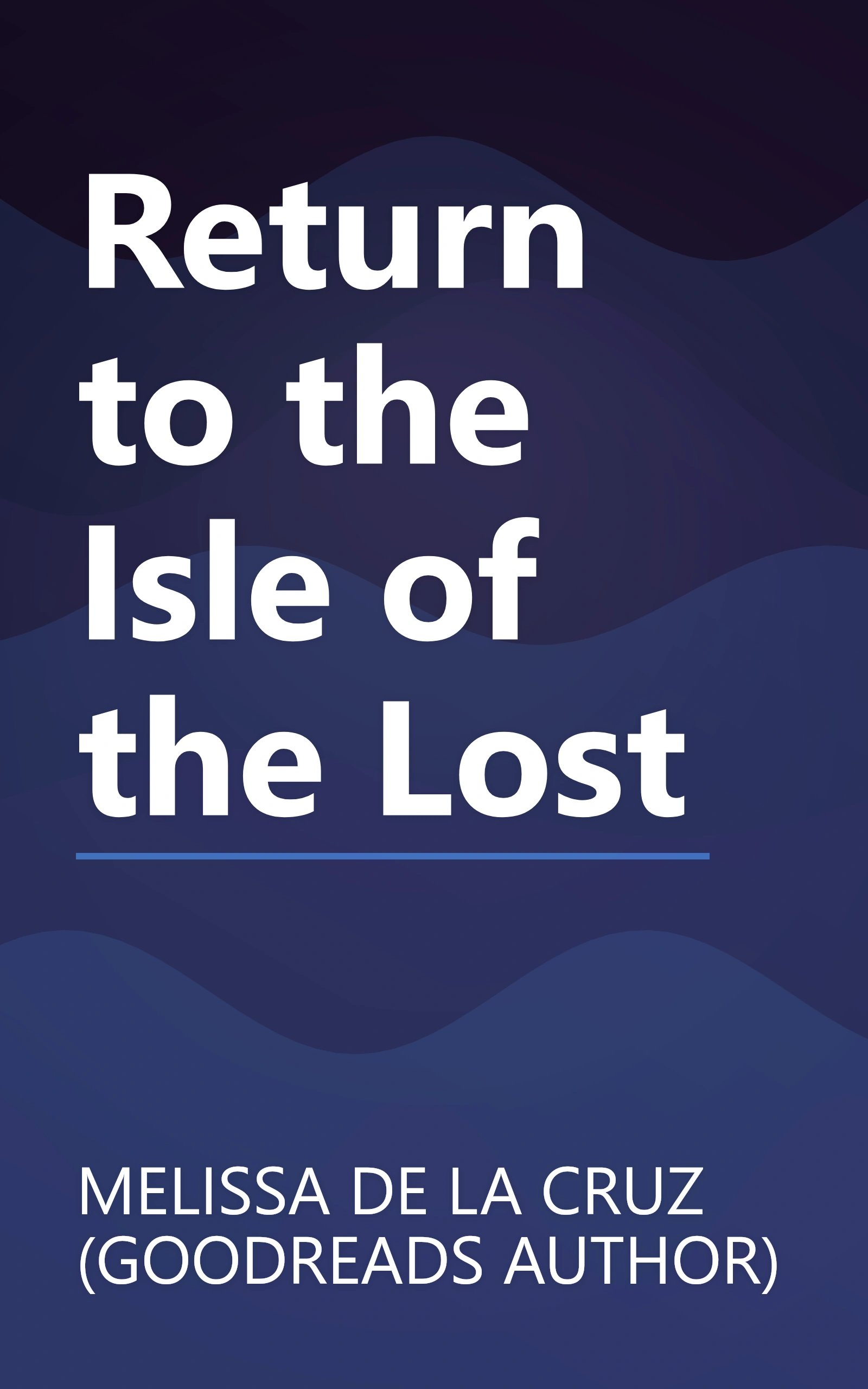 Return to the Isle of the Lost book cover