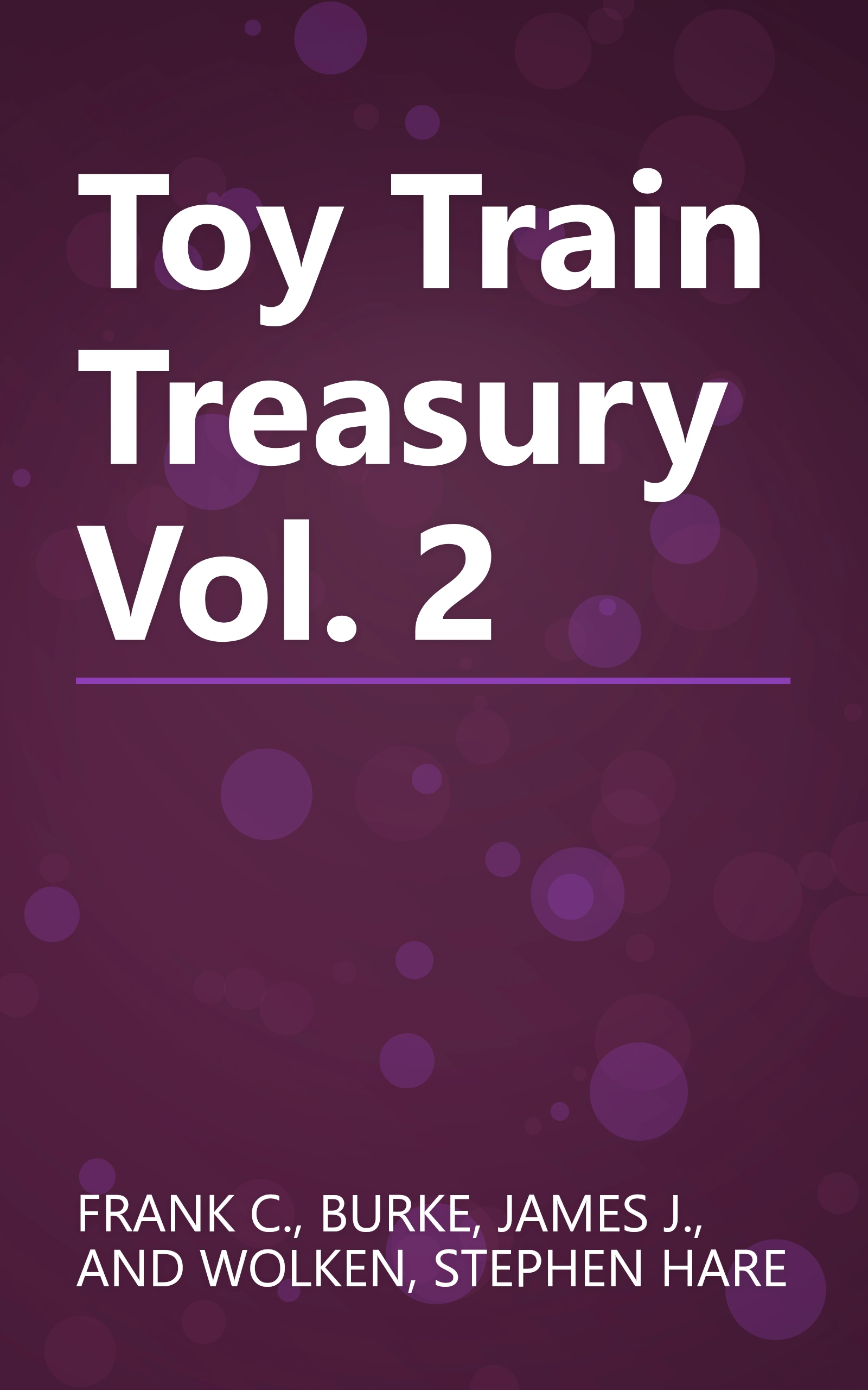 Toy Train Treasury Vol. 2 book cover