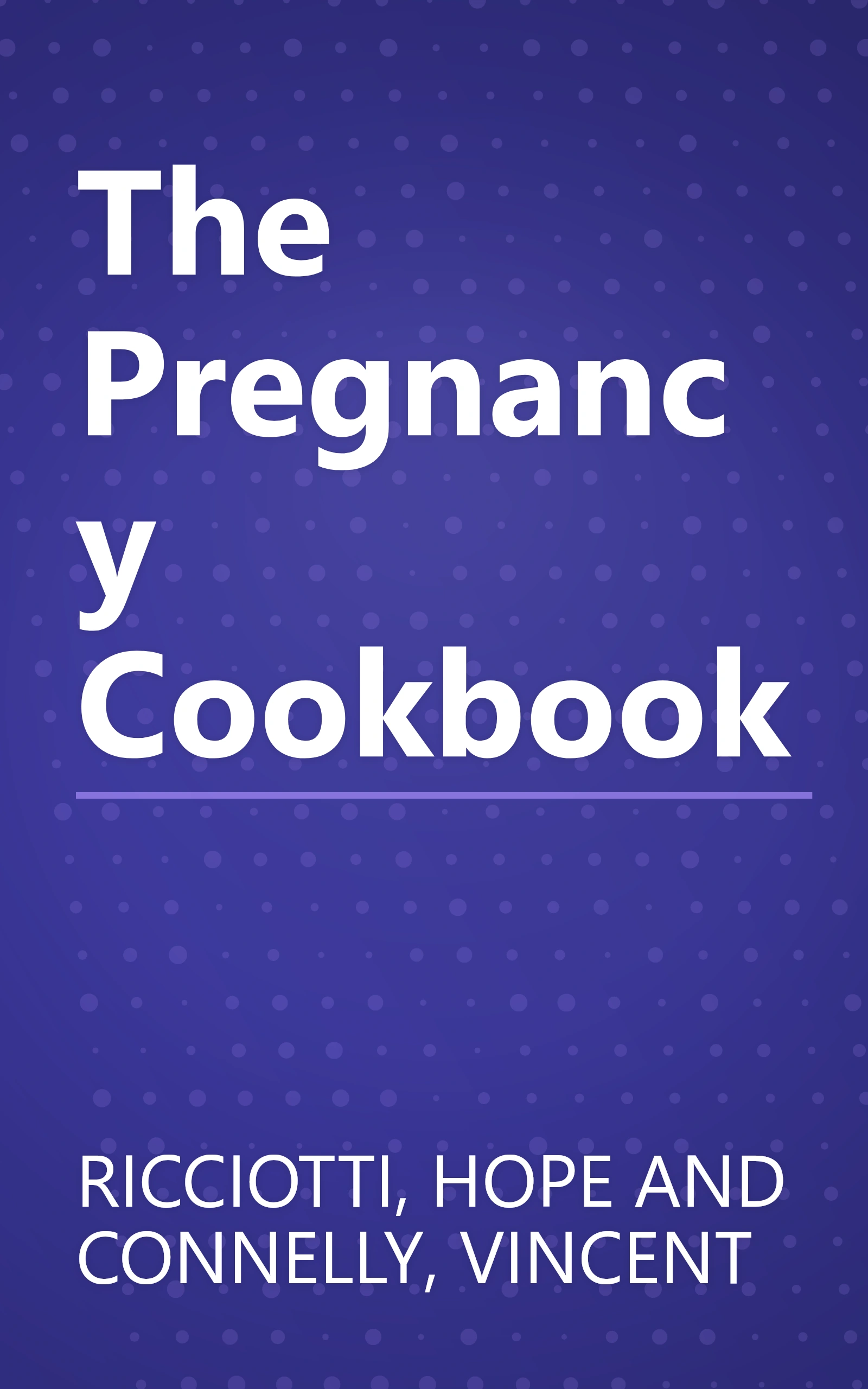 The Pregnancy Cookbook book cover
