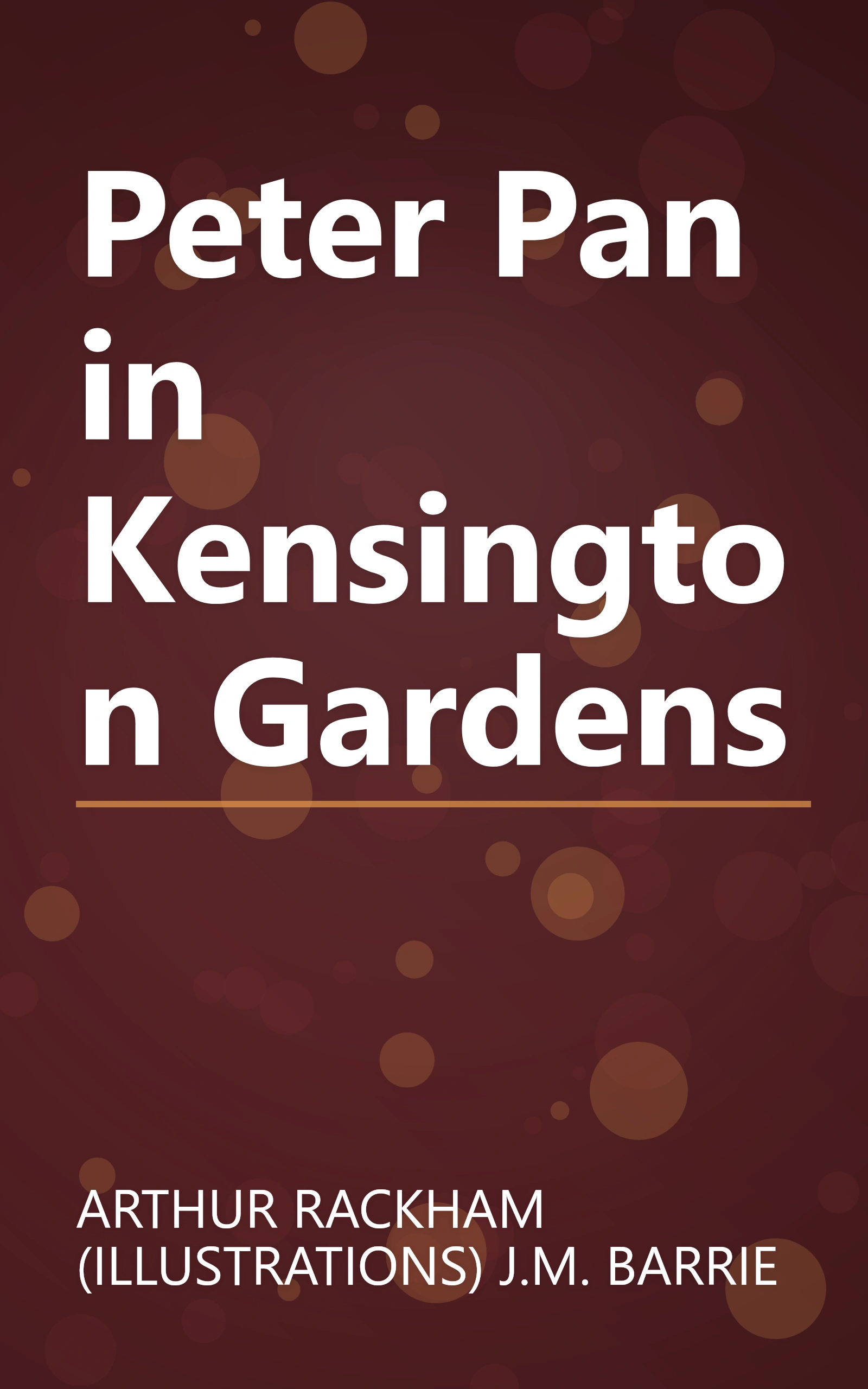 Peter Pan in Kensington Gardens book cover