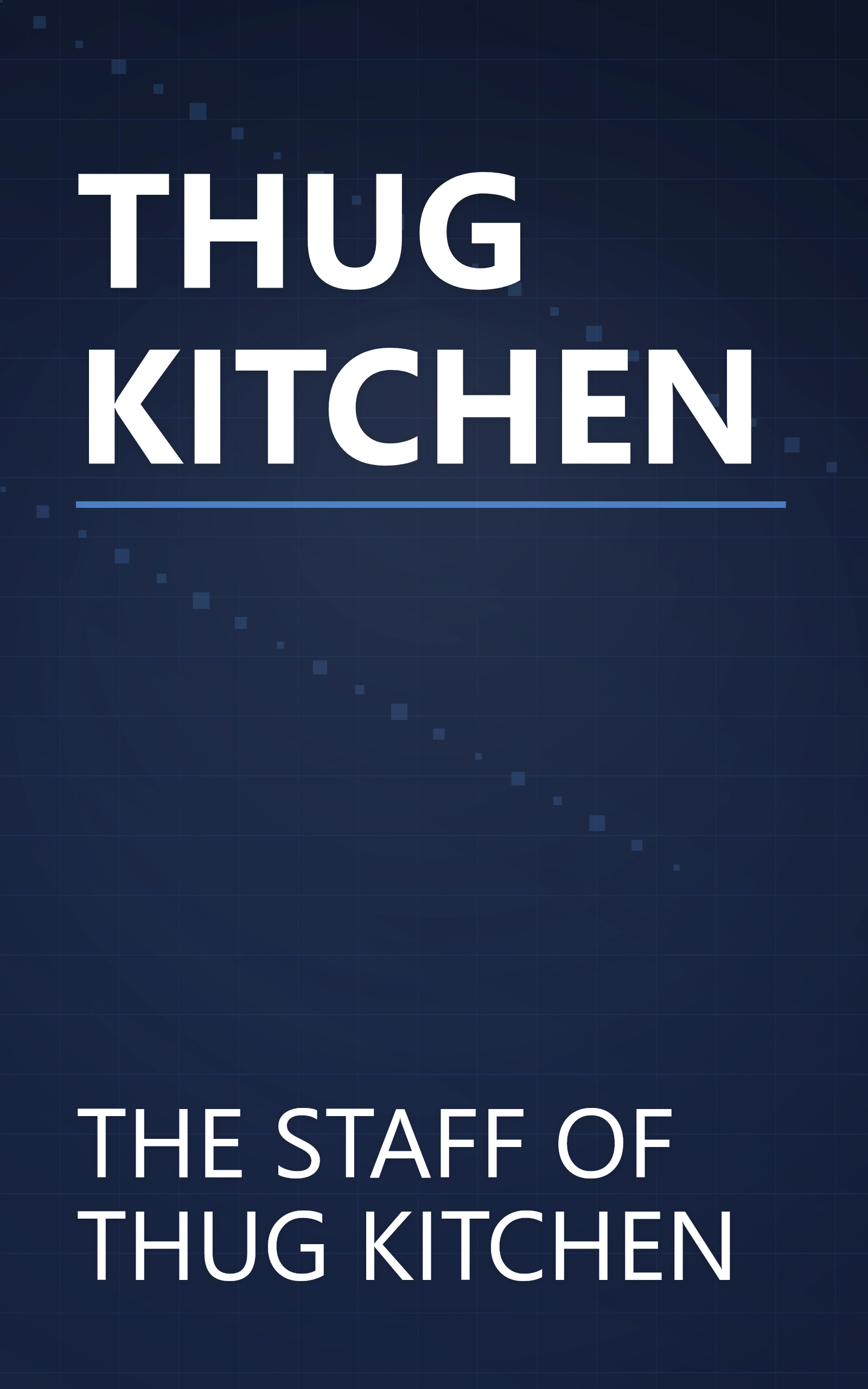 THUG KITCHEN book cover