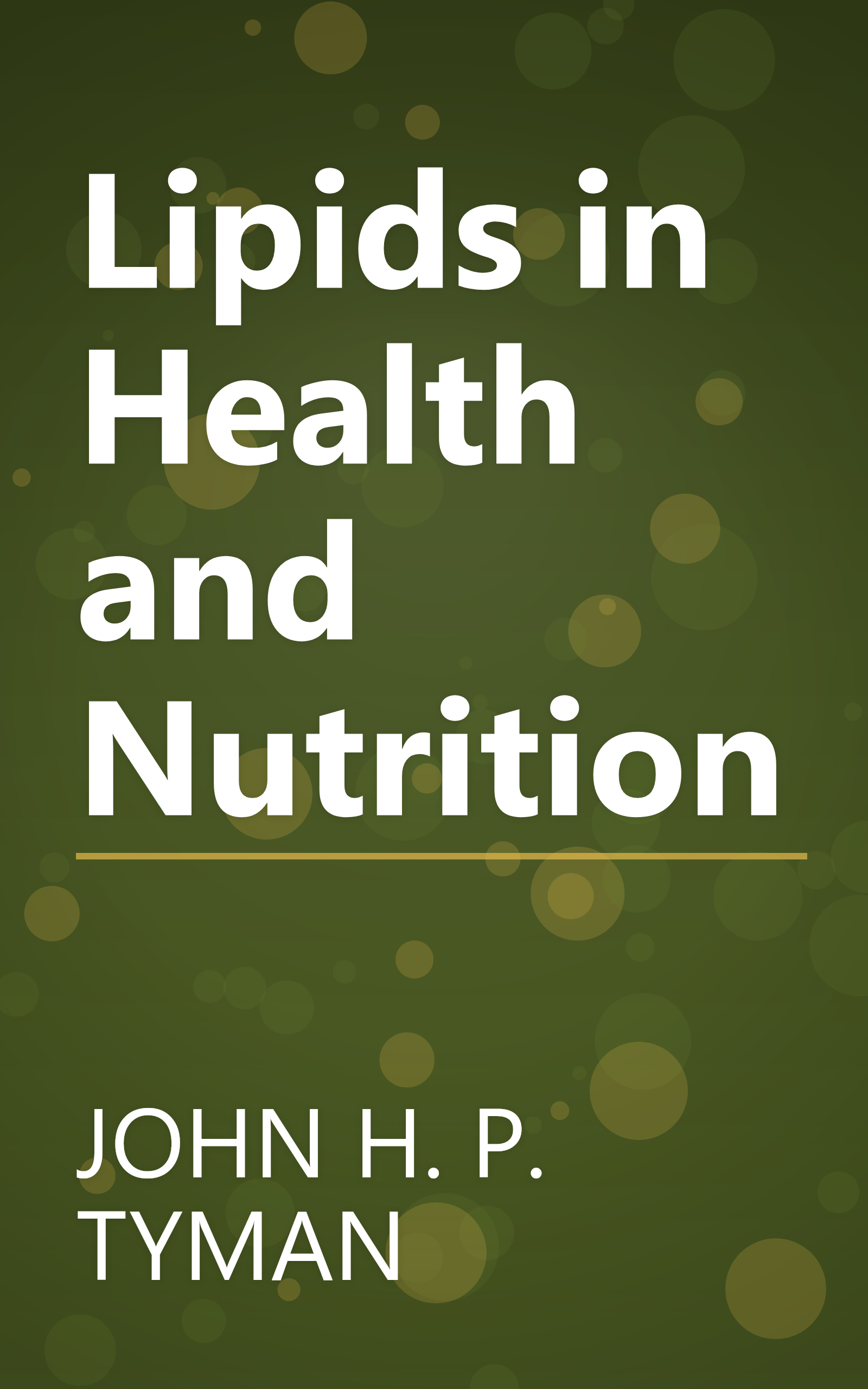 Lipids in Health and Nutrition book cover