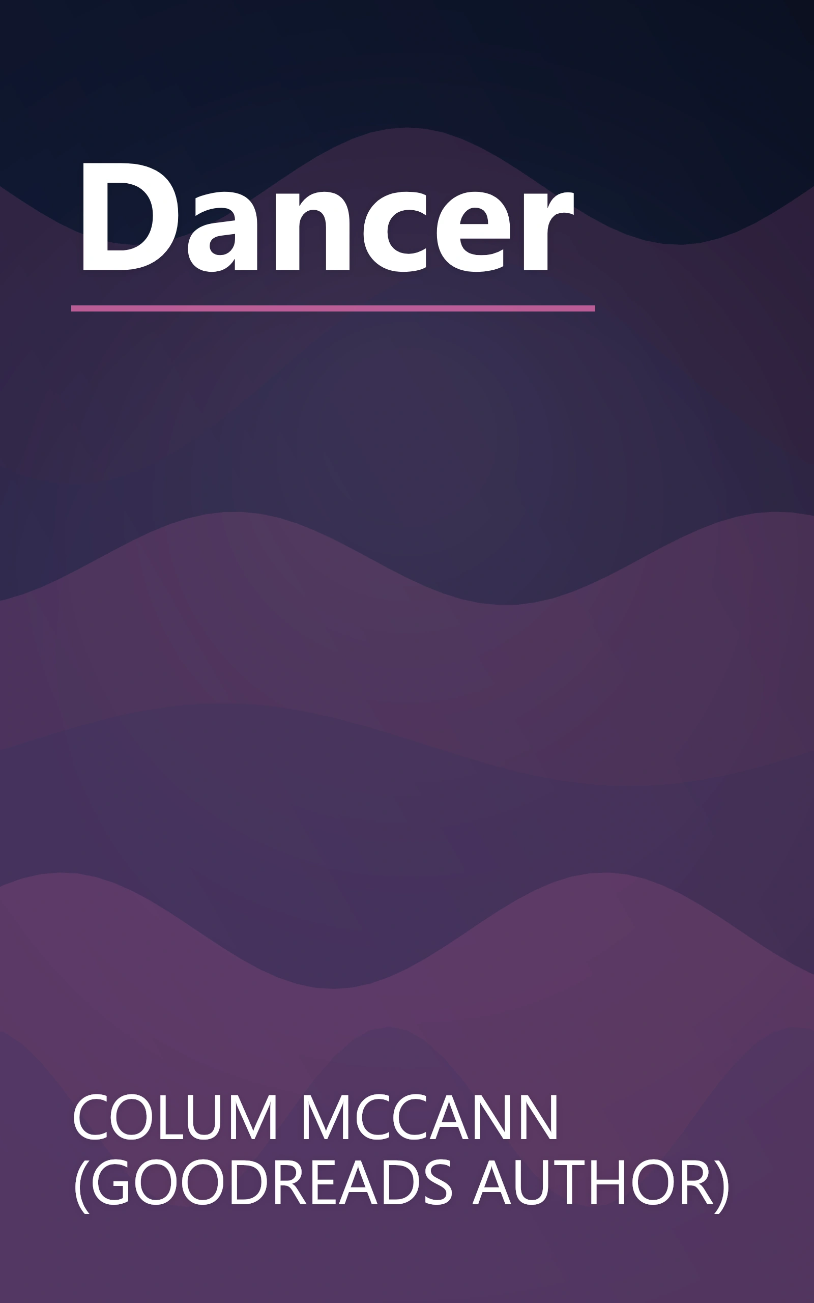 Dancer book cover