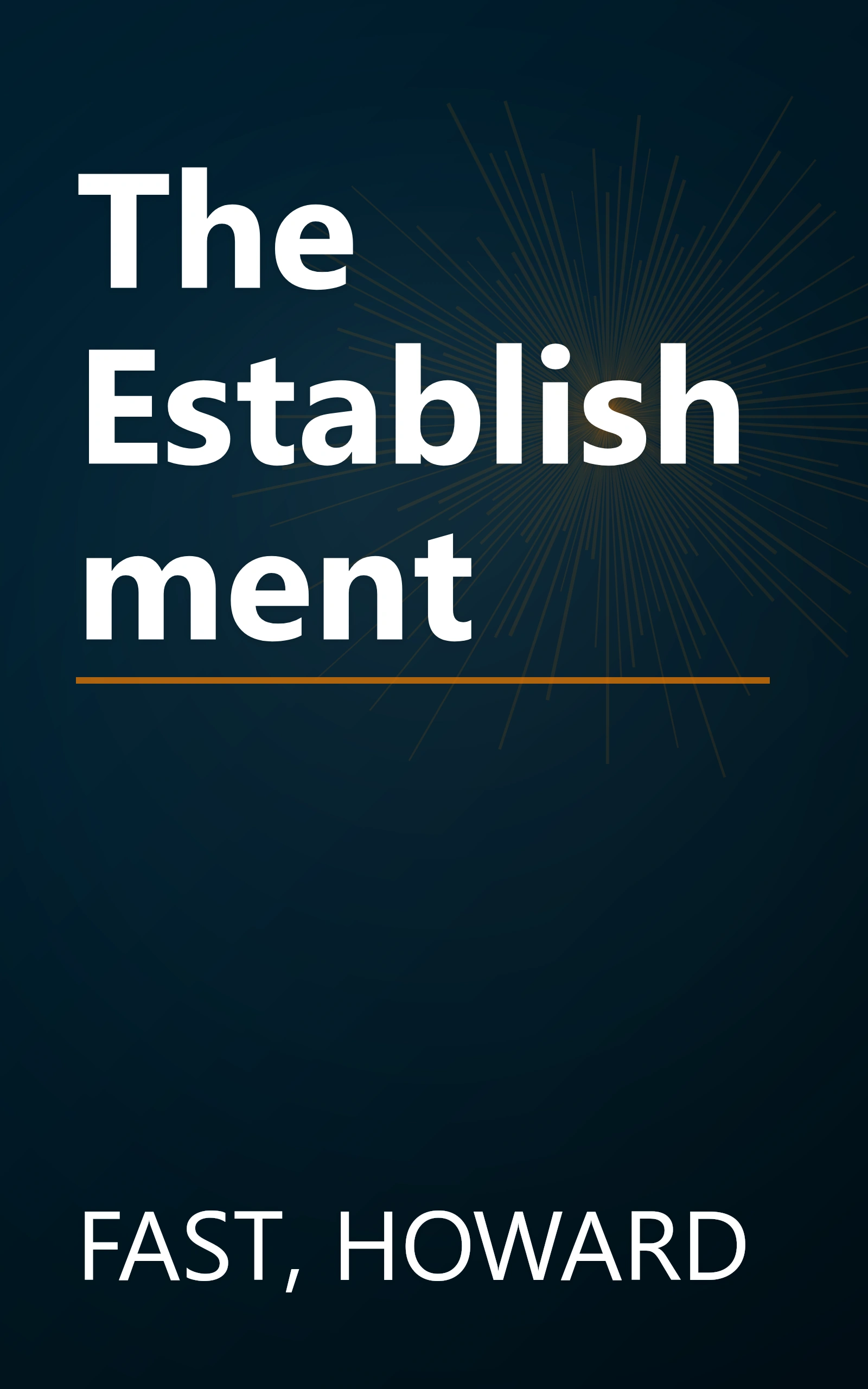 The Establishment book cover