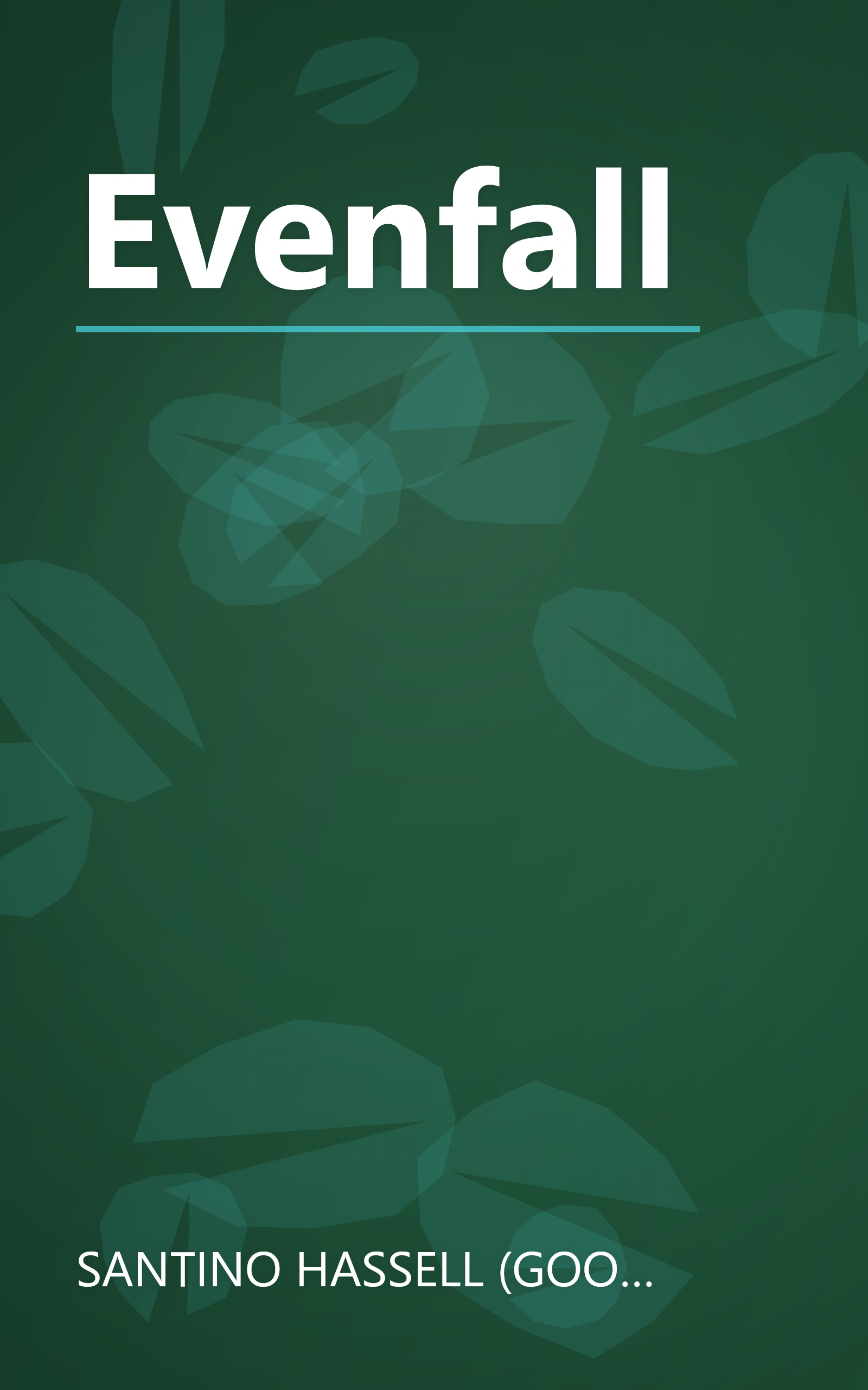 Evenfall book cover