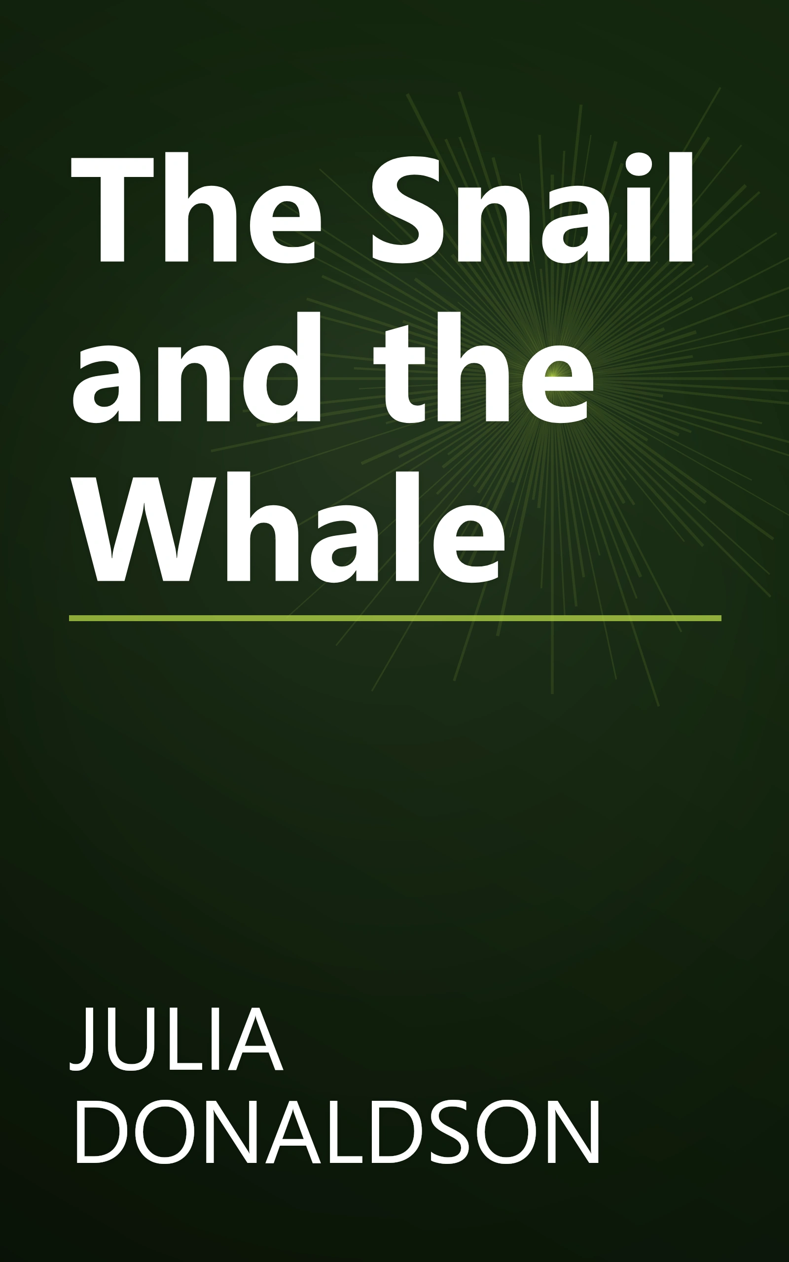 The Snail and the Whale book cover