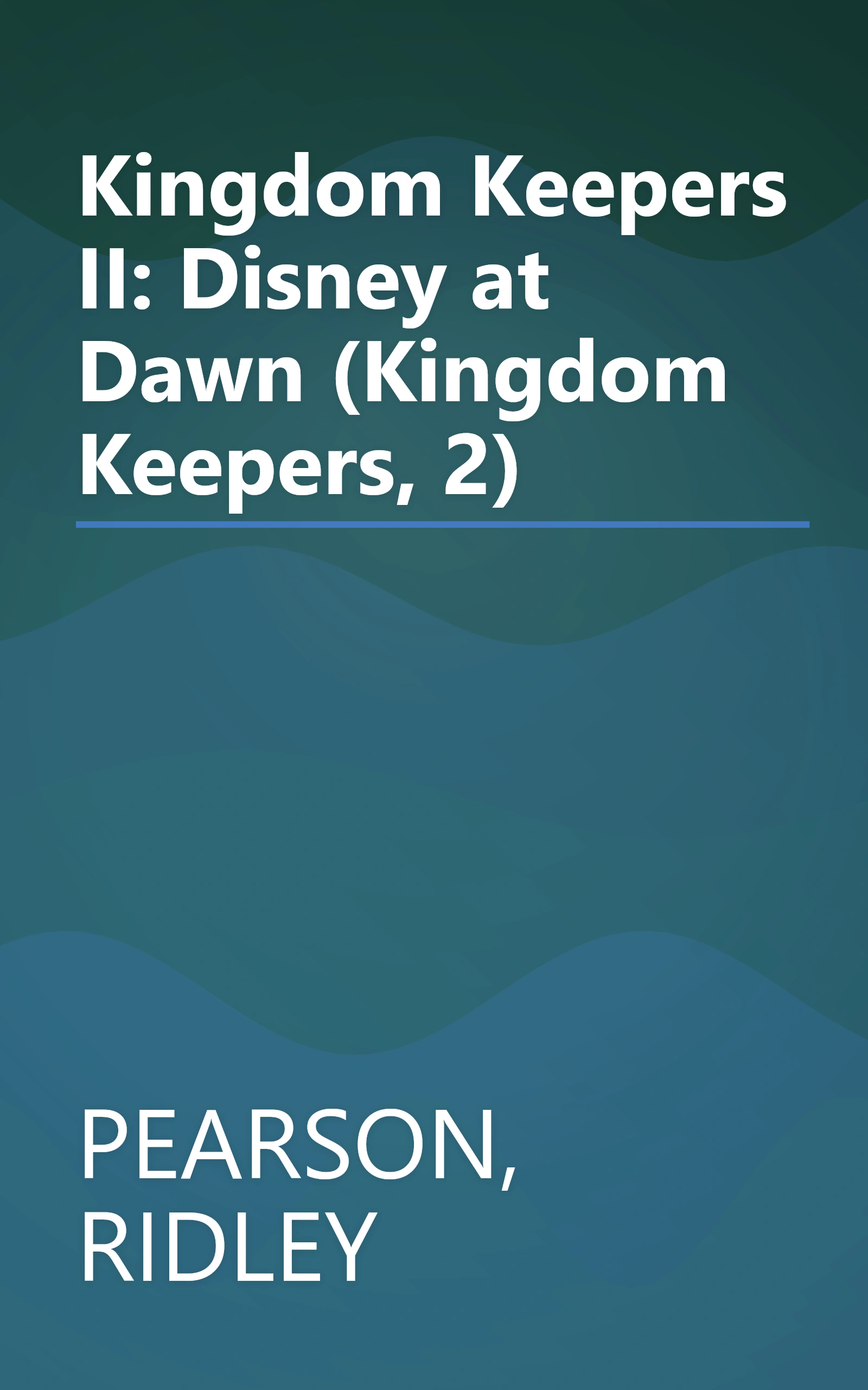 Kingdom Keepers II: Disney at Dawn (Kingdom Keepers, 2) book cover