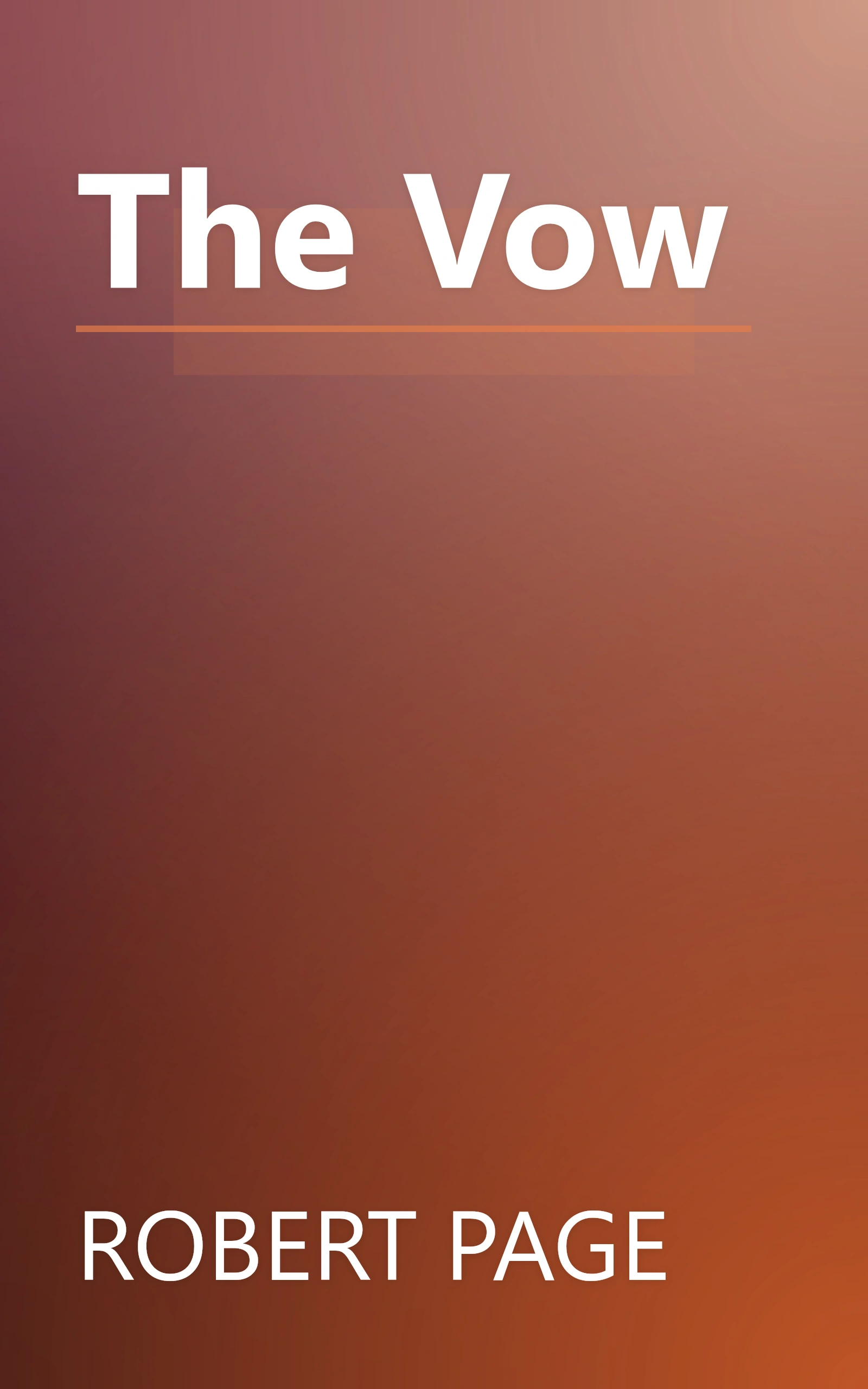 The Vow book cover