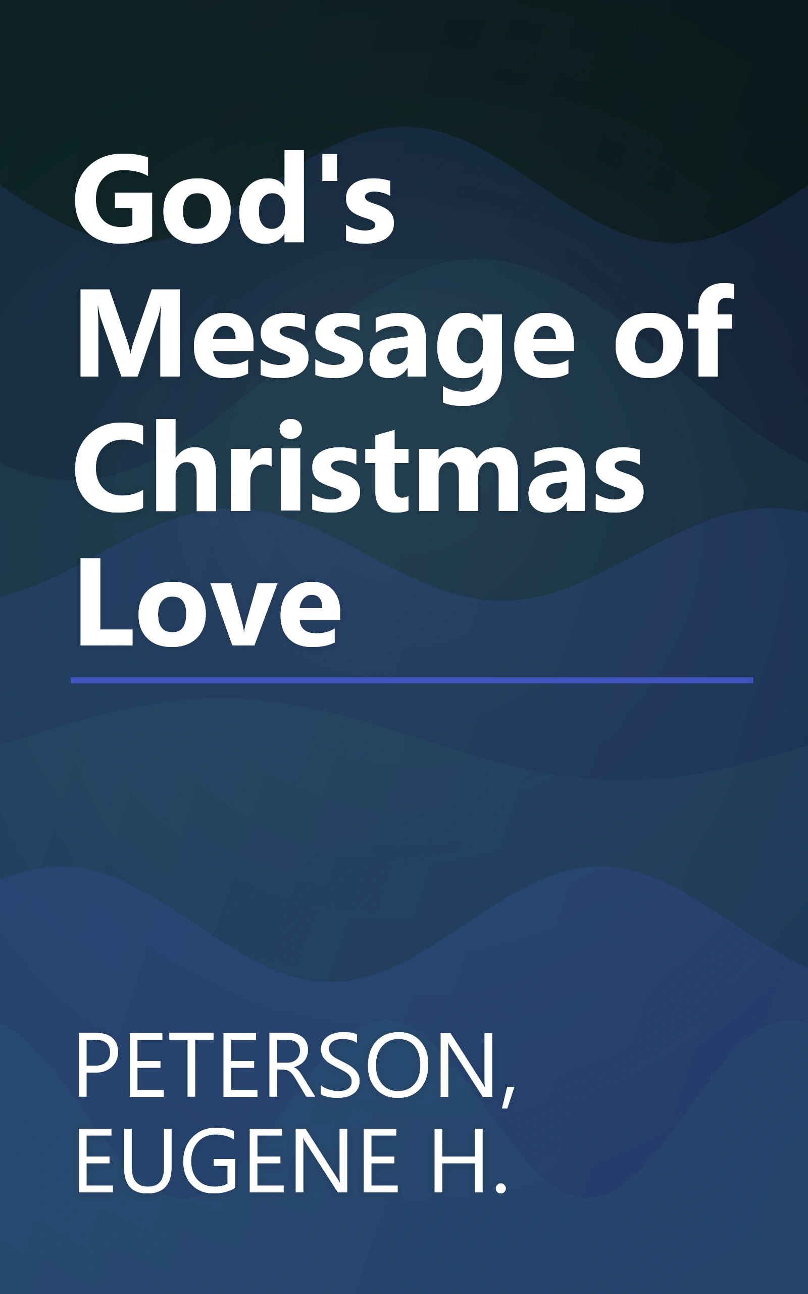 God's Message of Christmas Love book cover