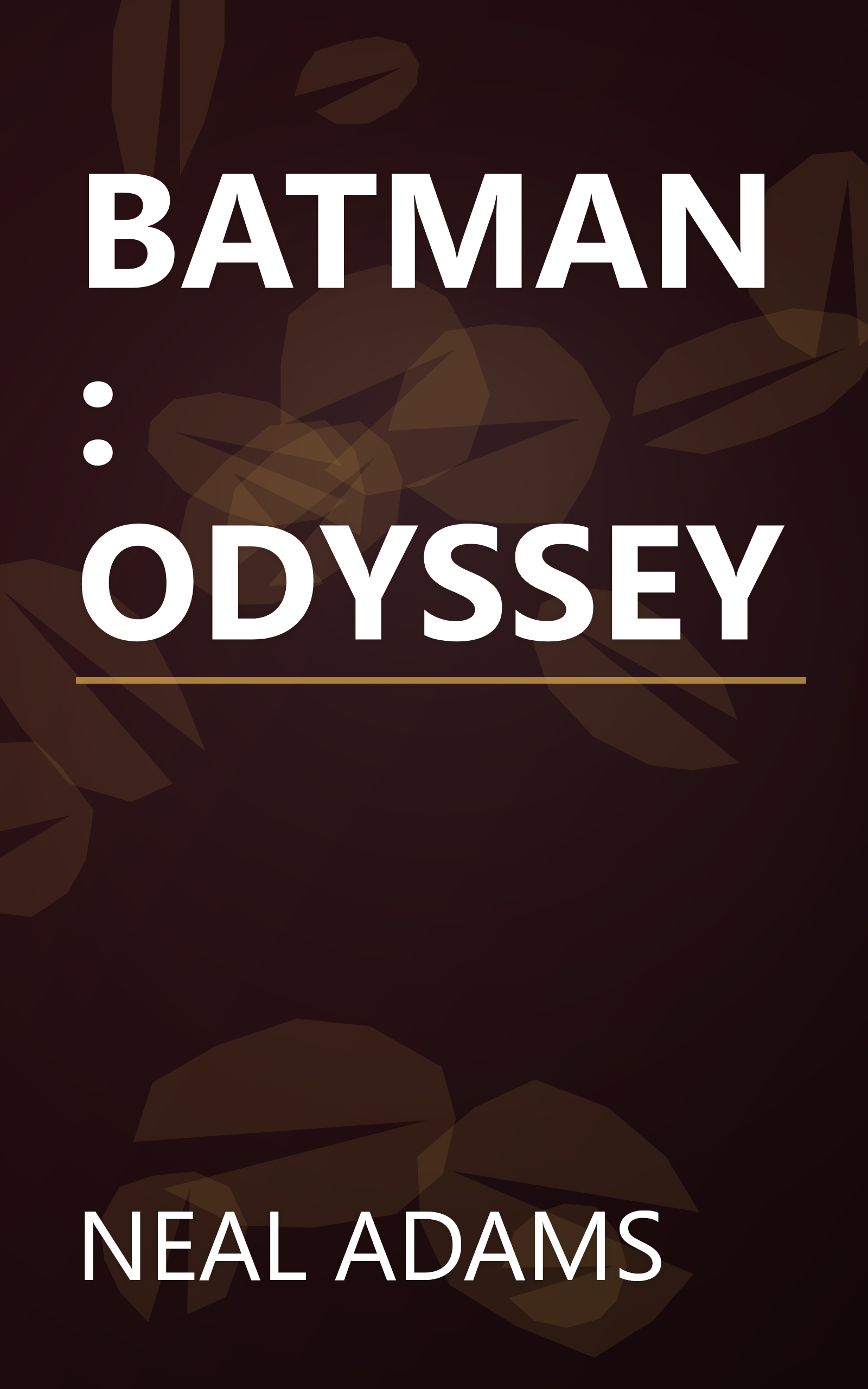 BATMAN: ODYSSEY book cover