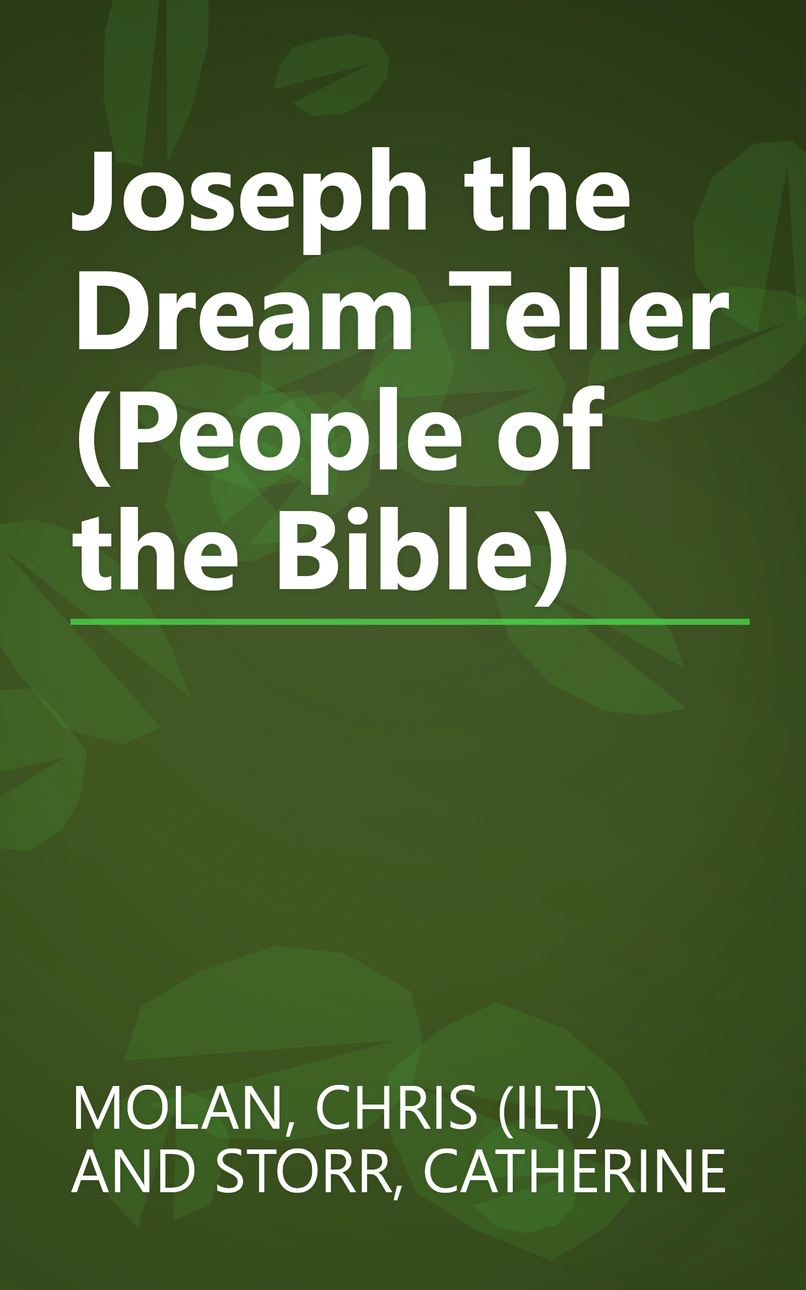 Joseph the Dream Teller (People of the Bible) book cover