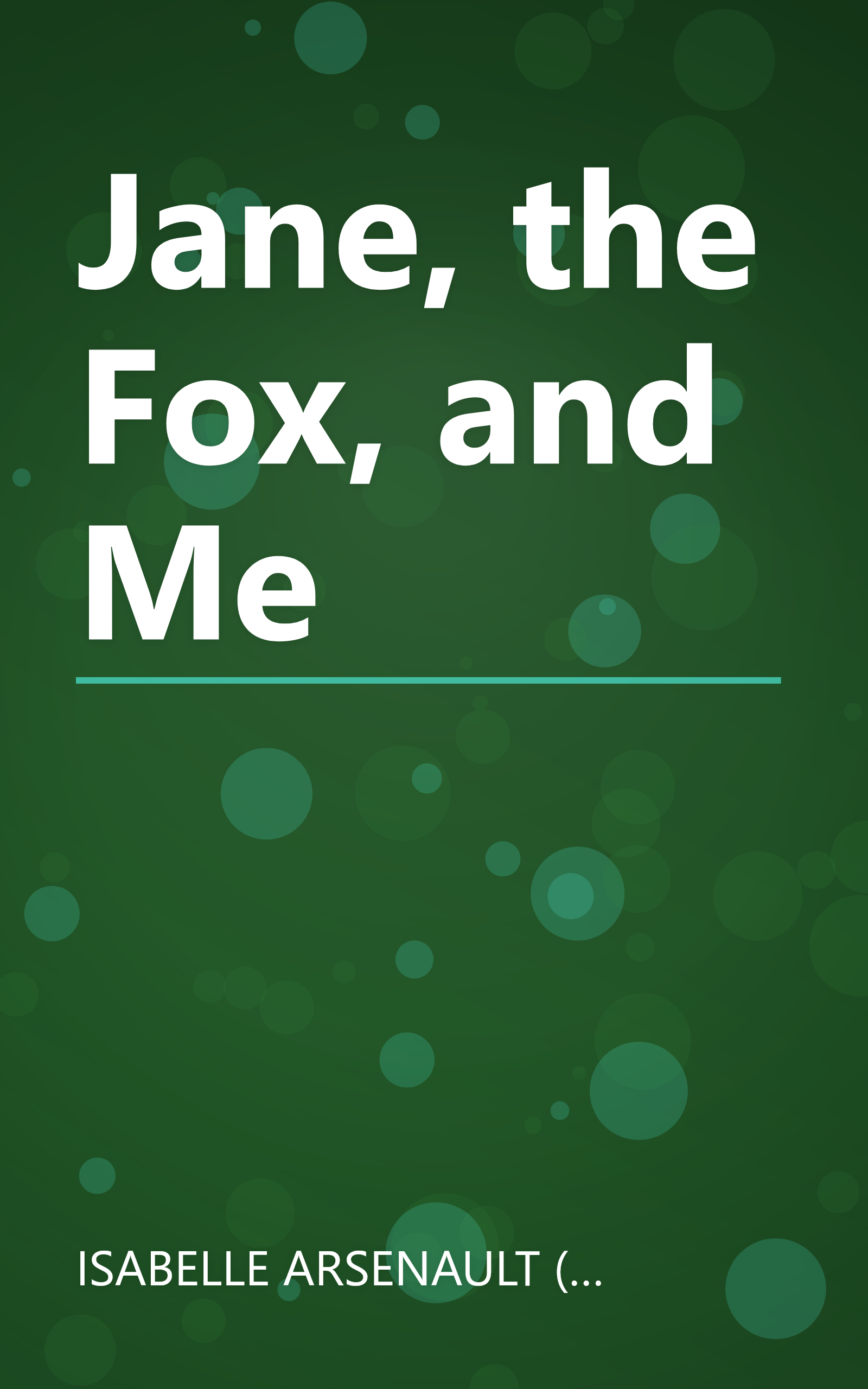 Jane, the Fox, and Me book cover