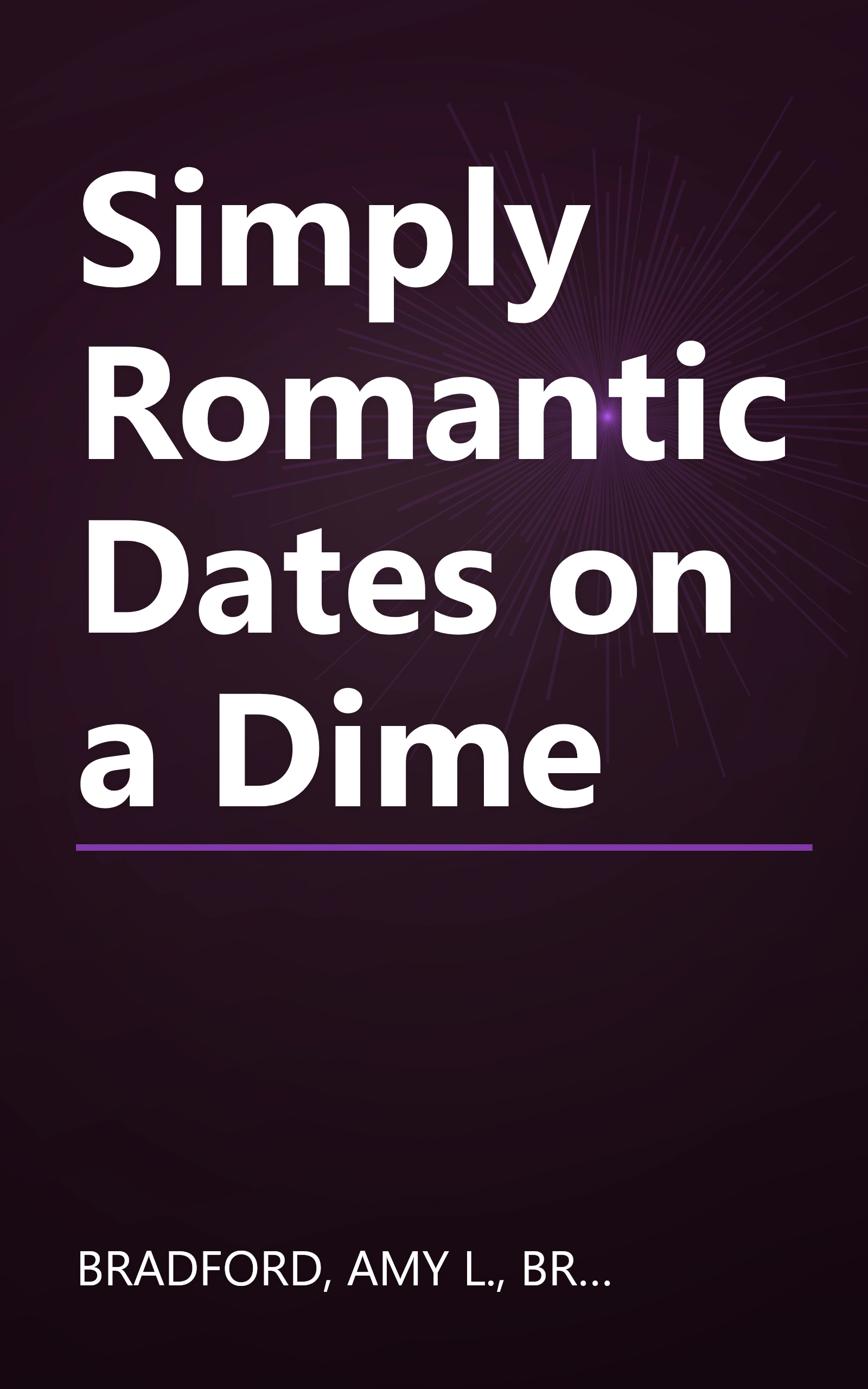 Simply Romantic Dates on a Dime book cover
