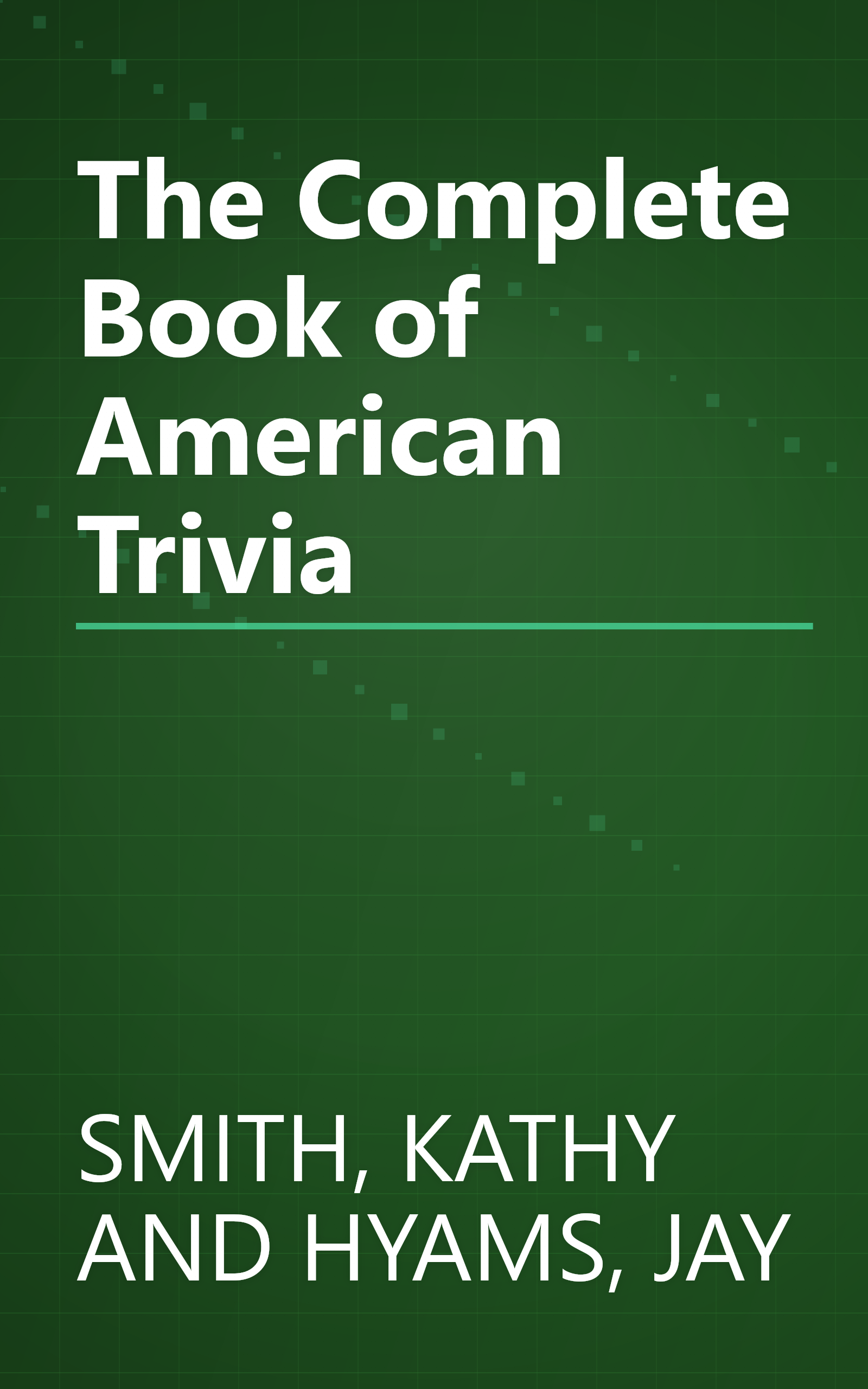 The Complete Book of American Trivia book cover