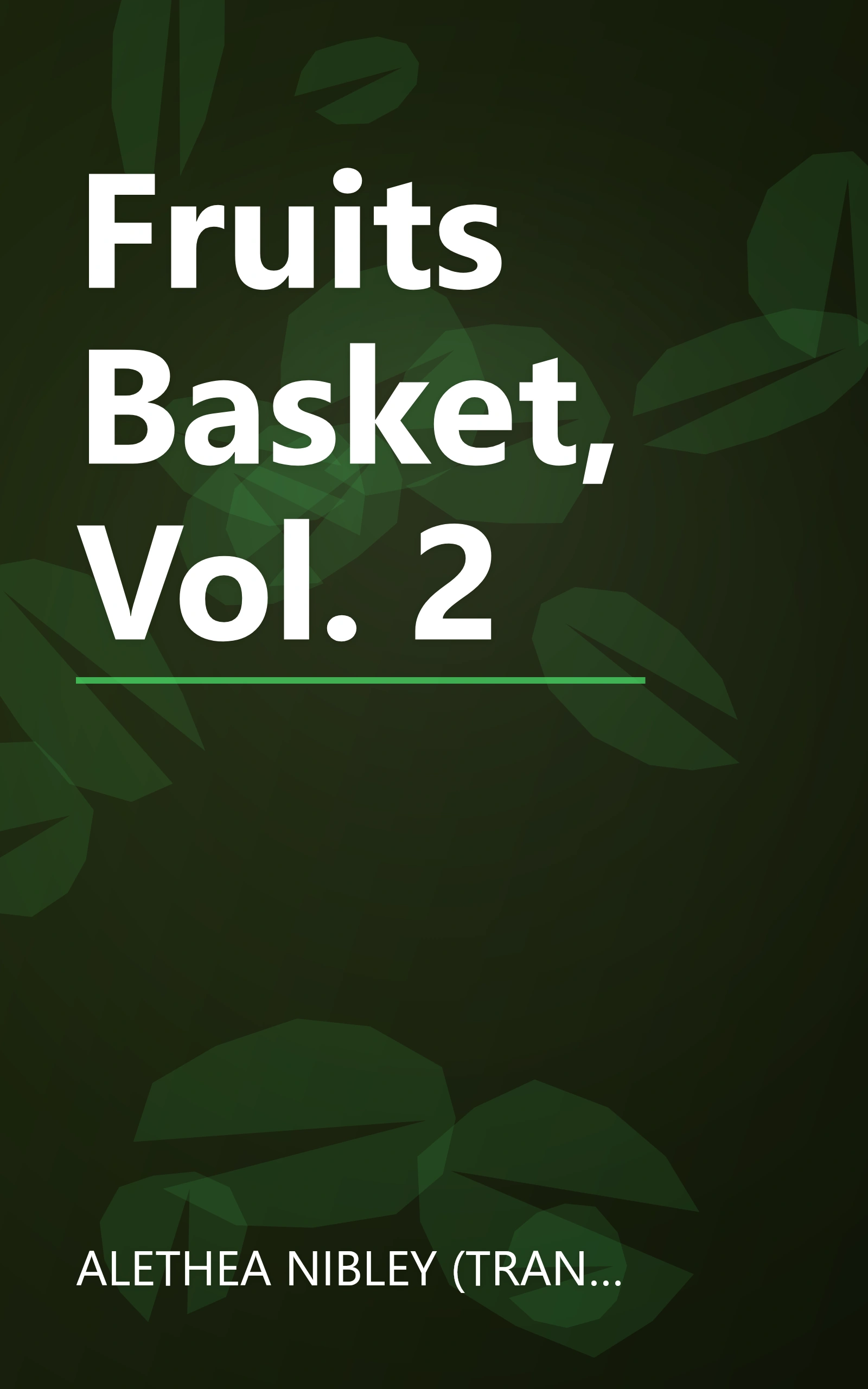Fruits Basket, Vol. 2 book cover