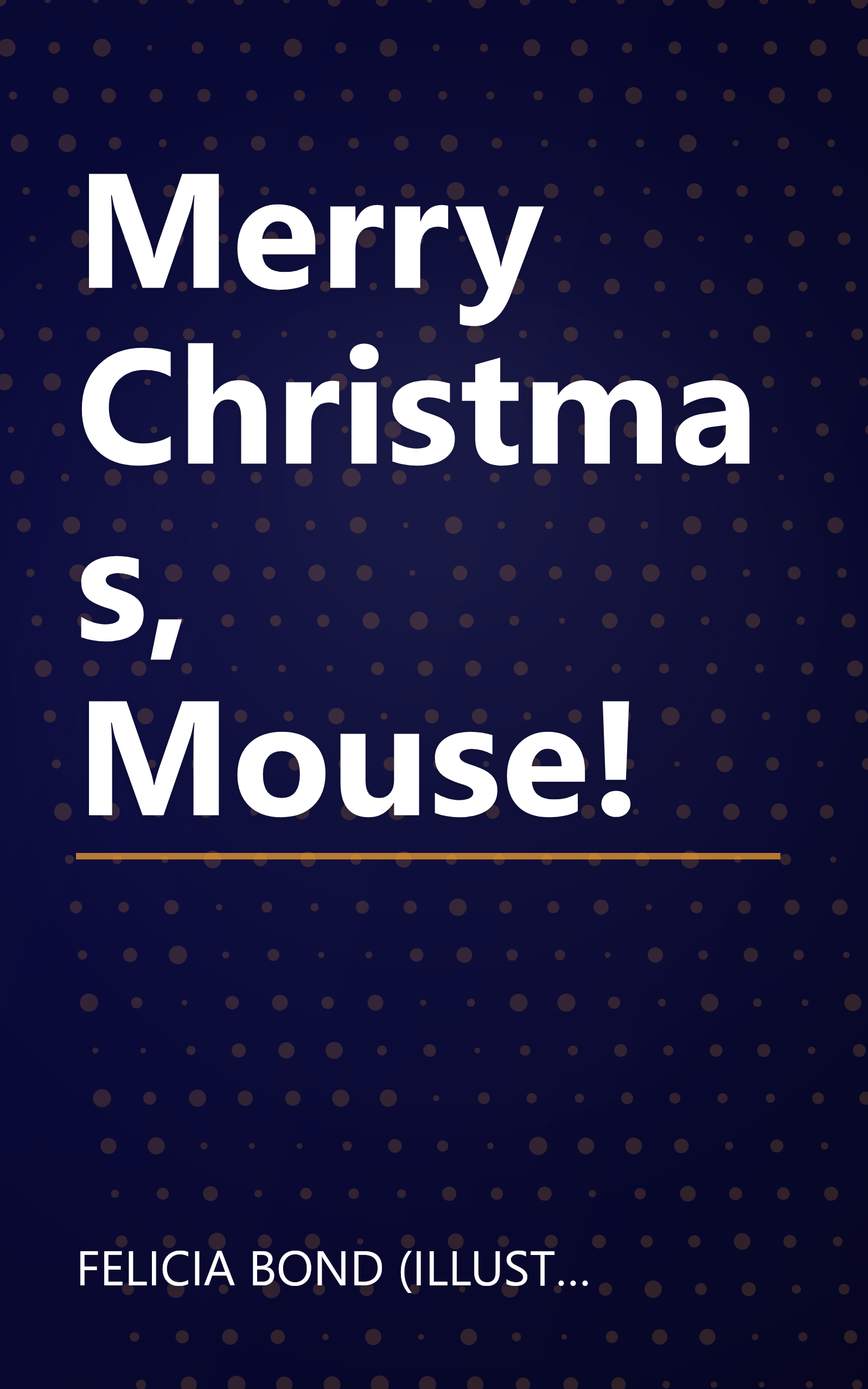 Merry Christmas, Mouse! book cover