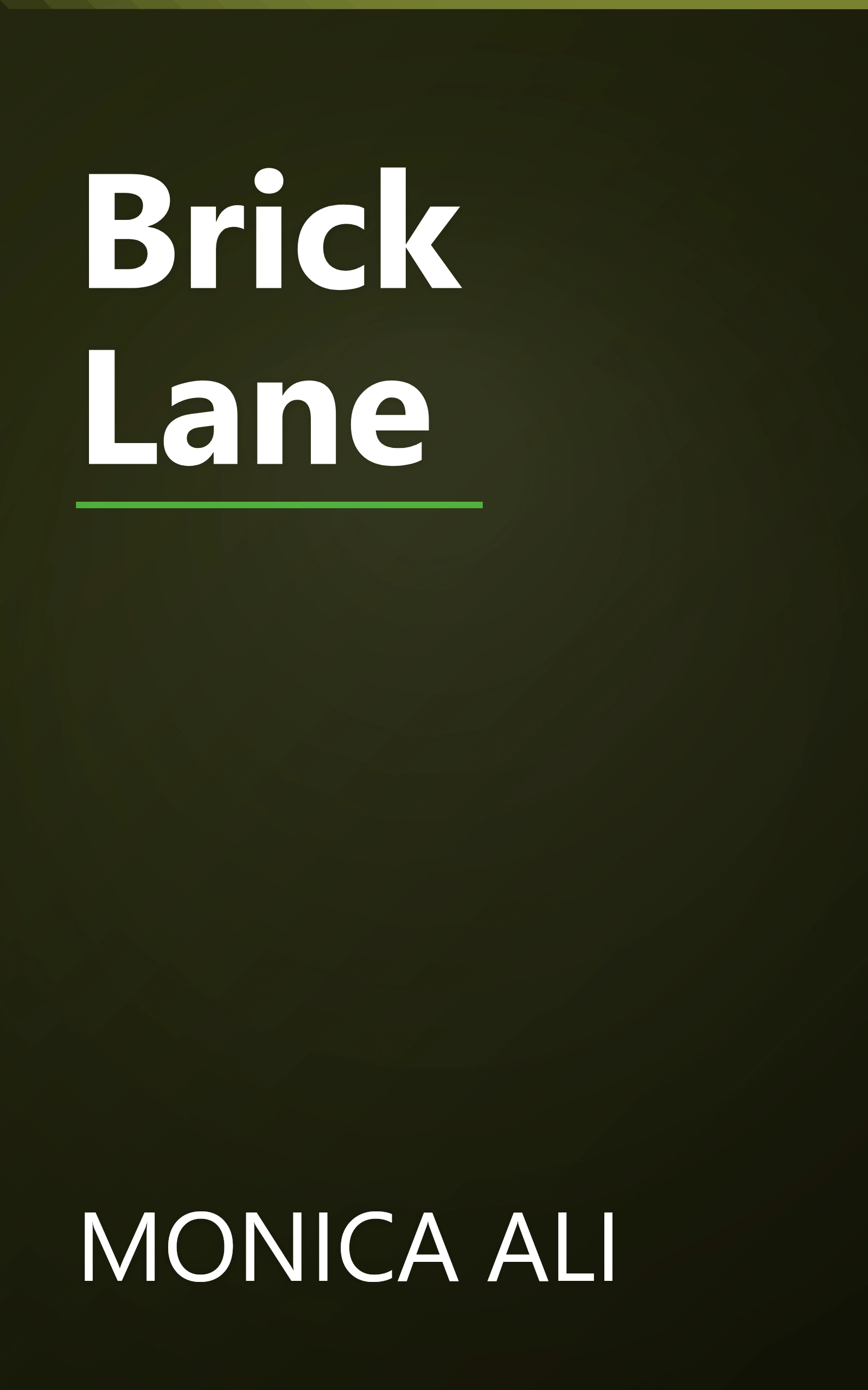 Brick Lane book cover