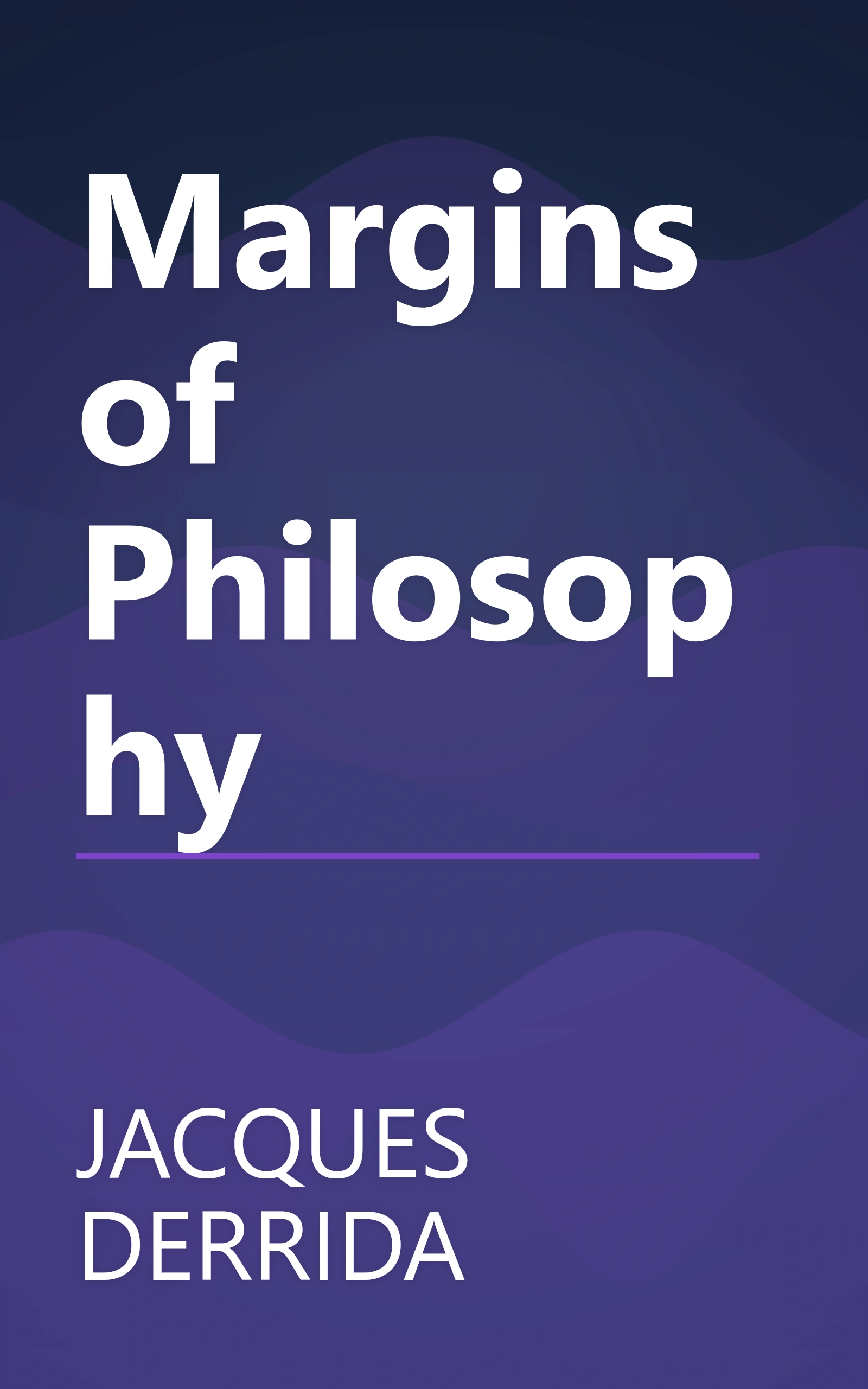 Margins of Philosophy book cover