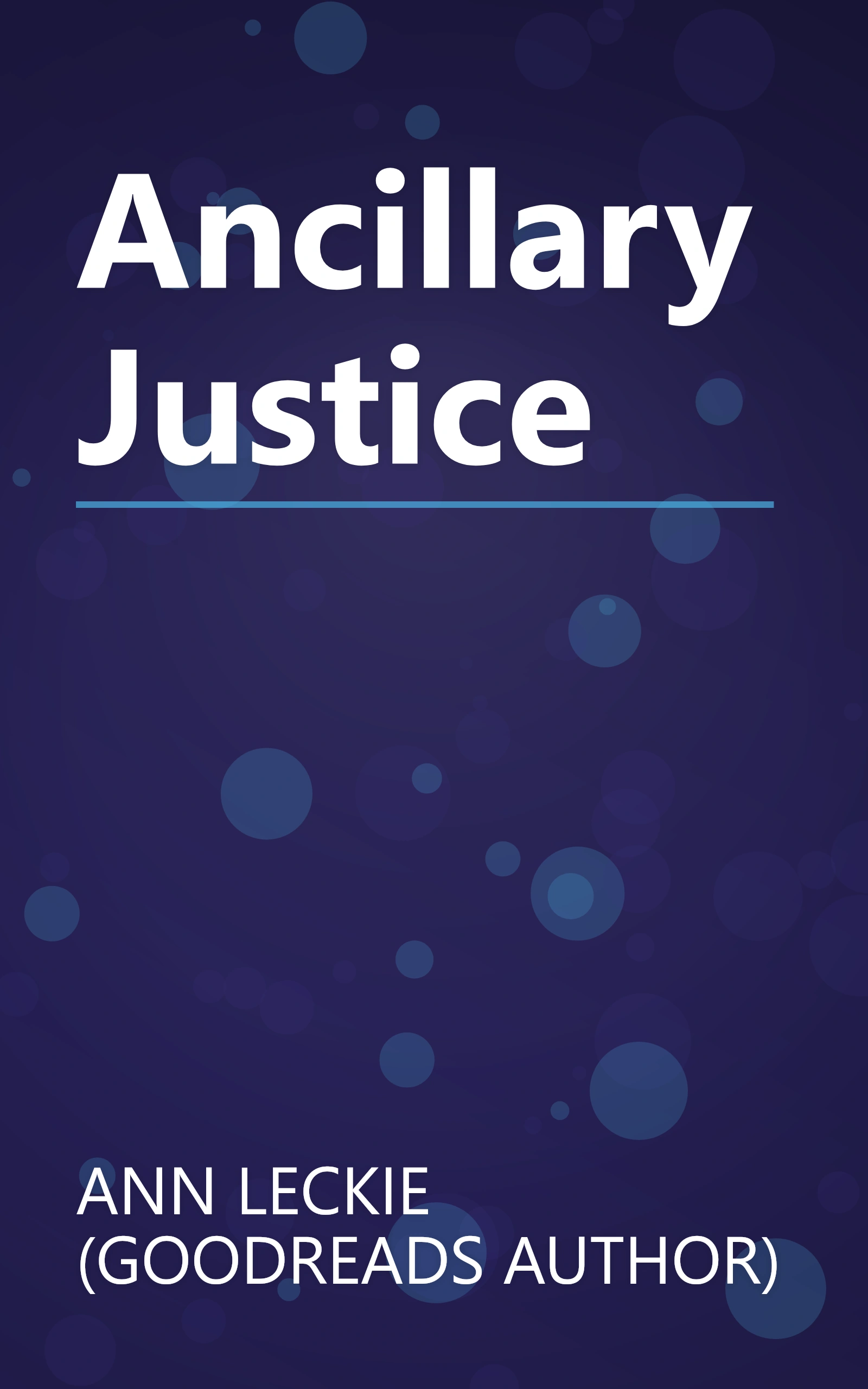Ancillary Justice book cover