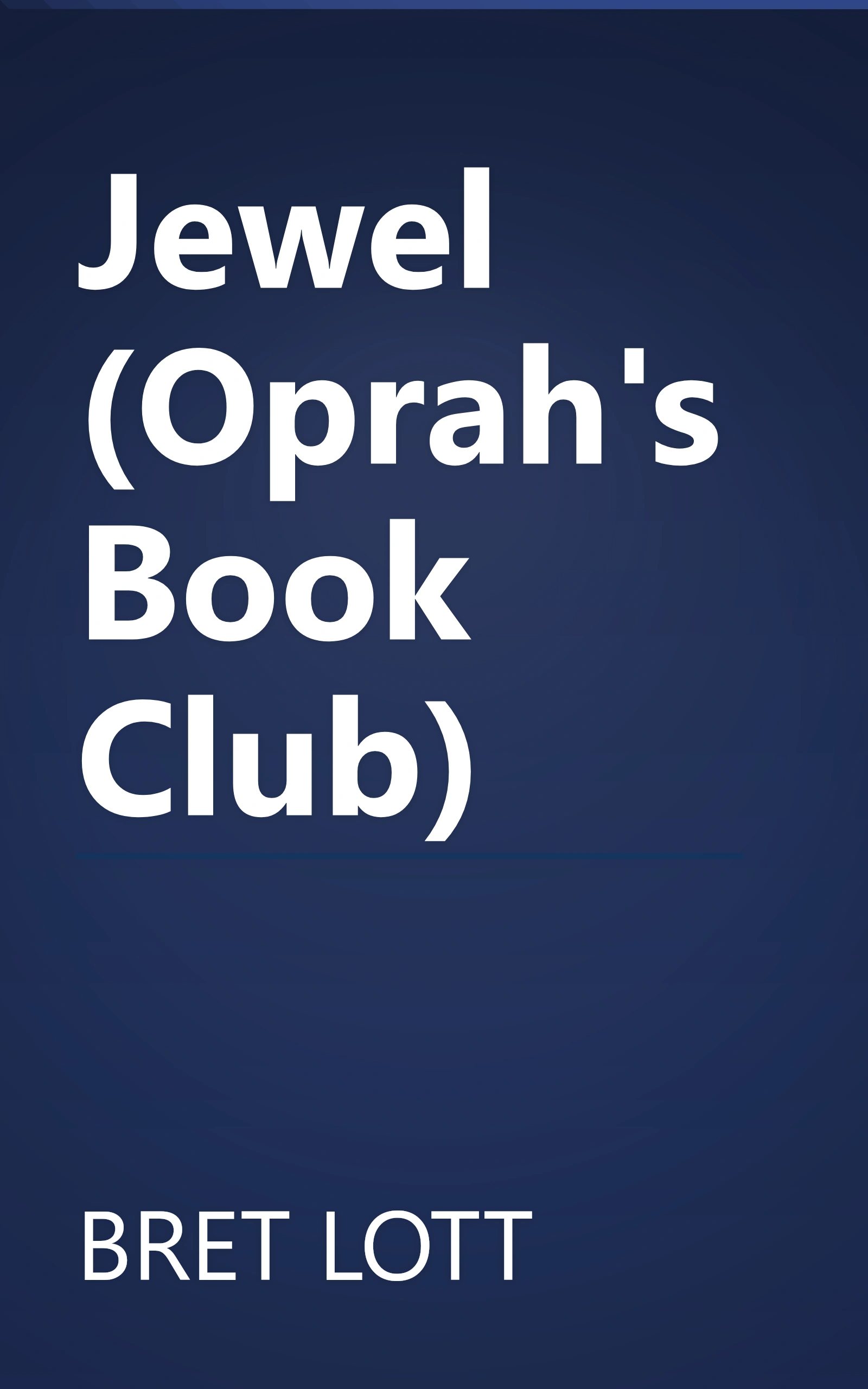 Jewel (Oprah's Book Club) book cover