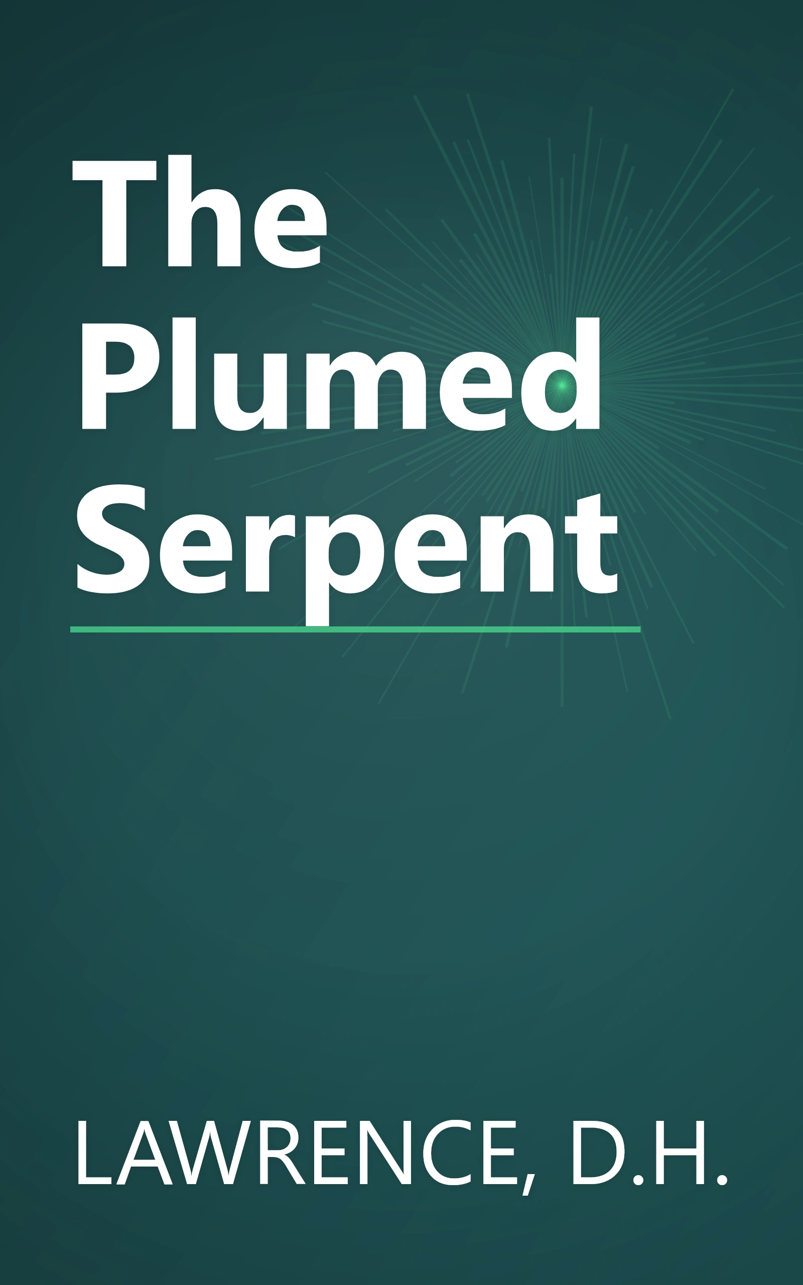 The Plumed Serpent book cover