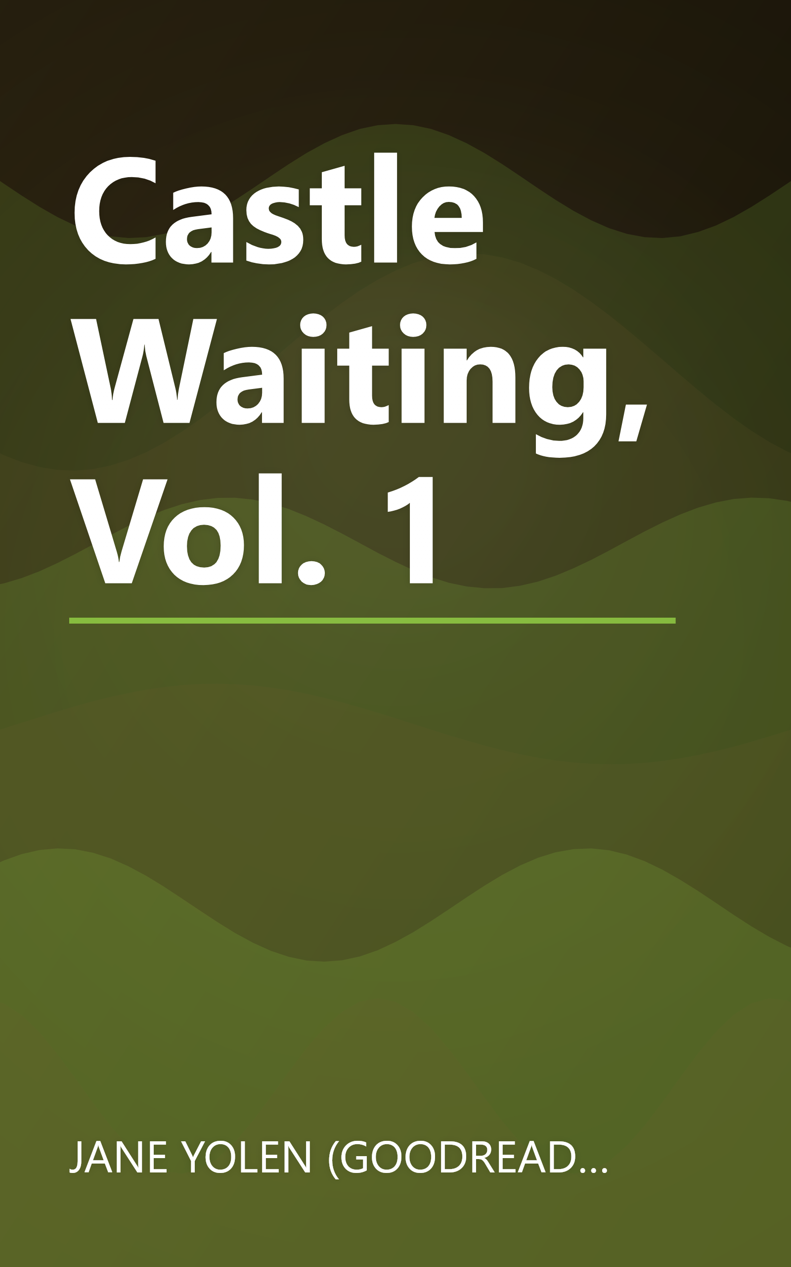 Castle Waiting, Vol. 1 book cover