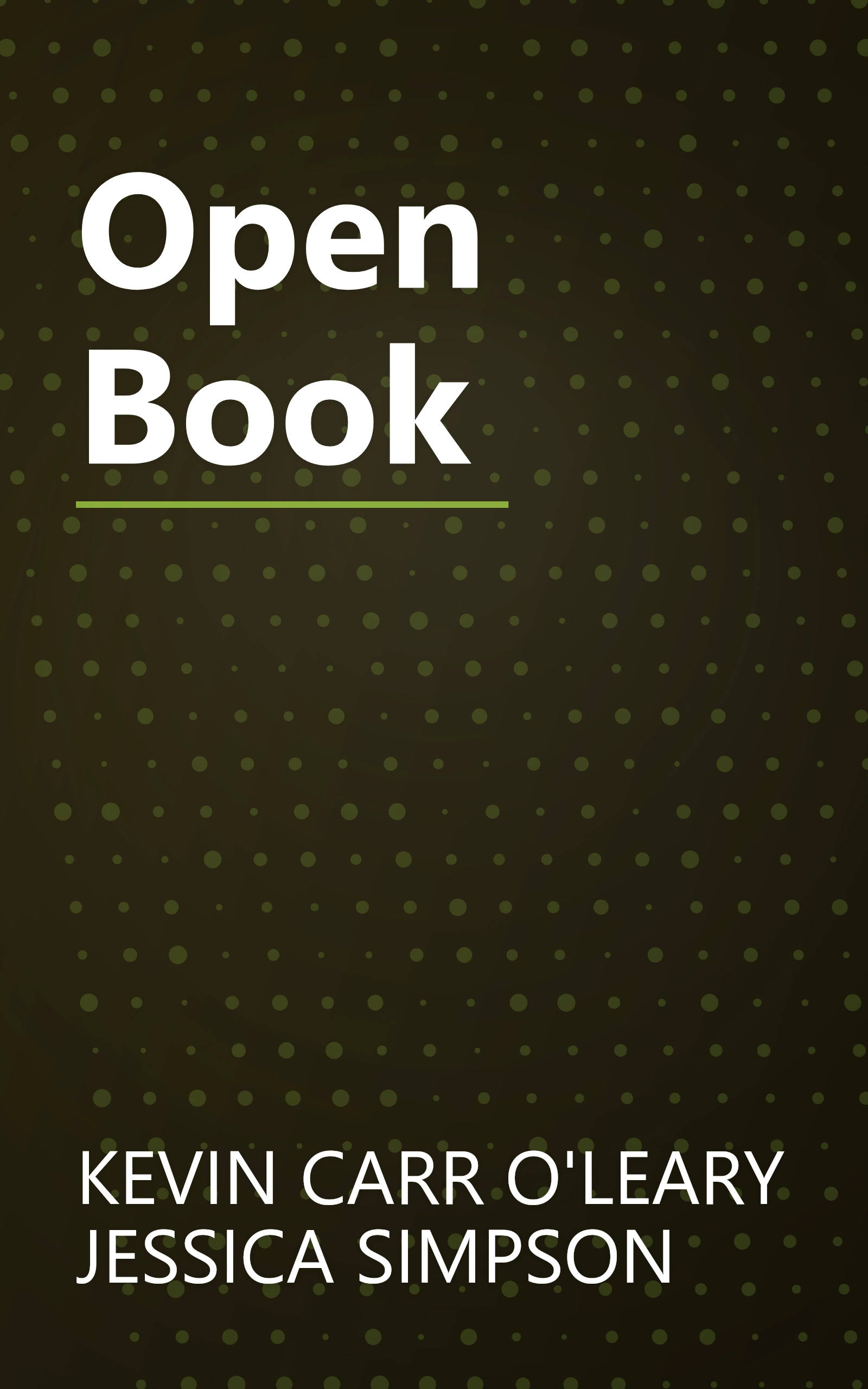 Open Book book cover