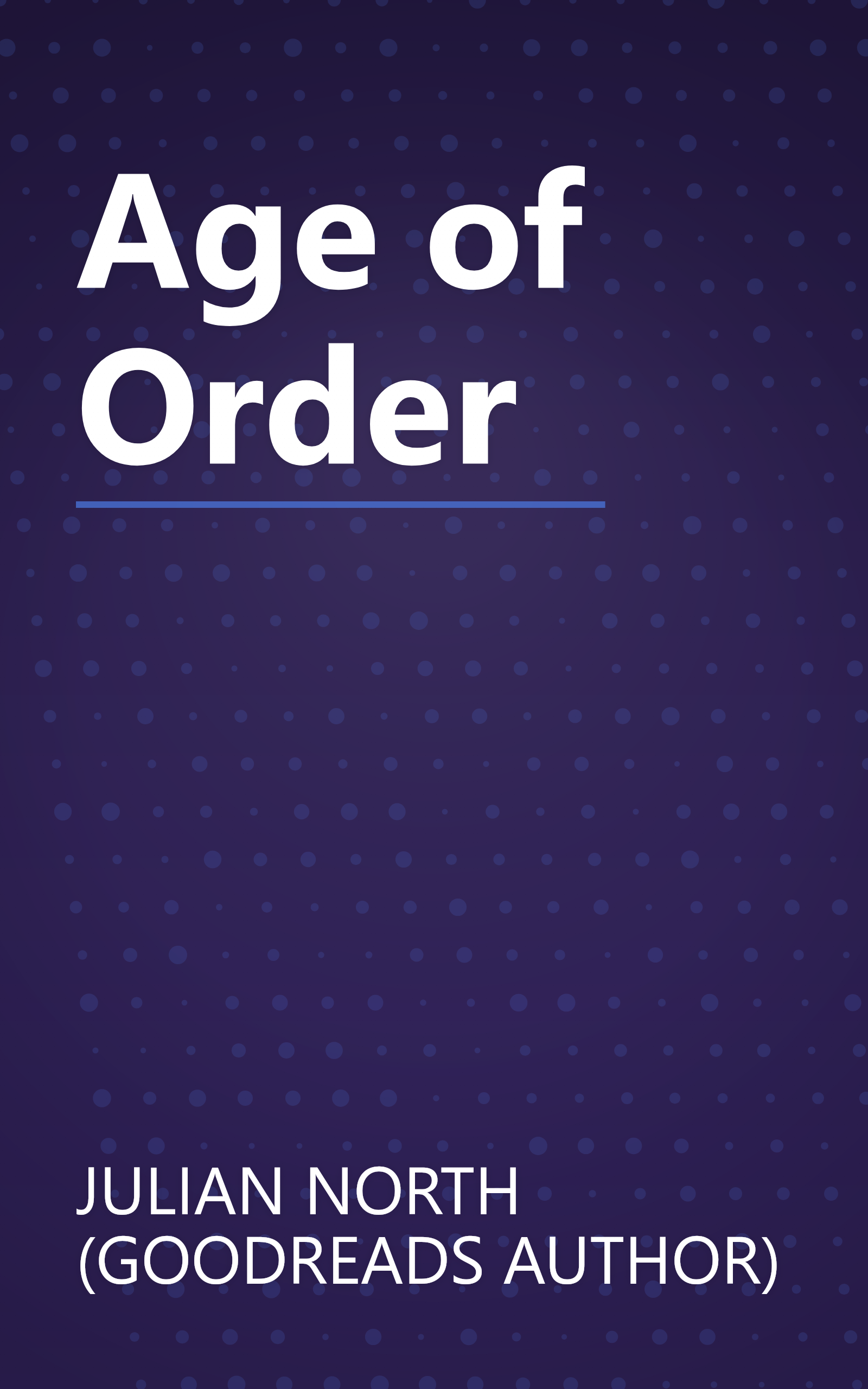 Age of Order book cover