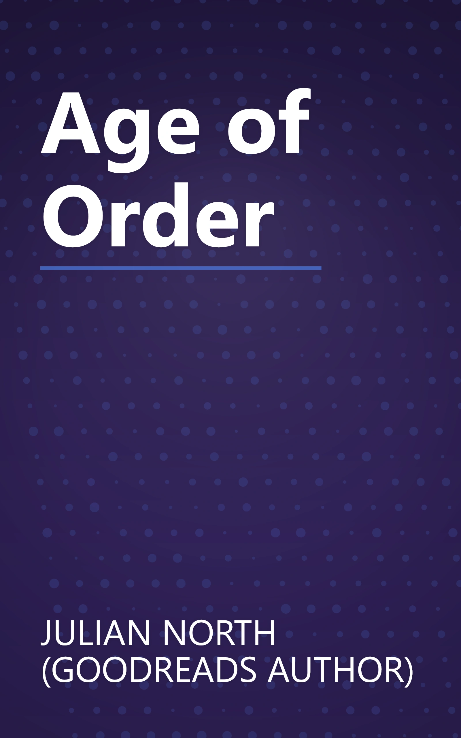 Age of Order book cover