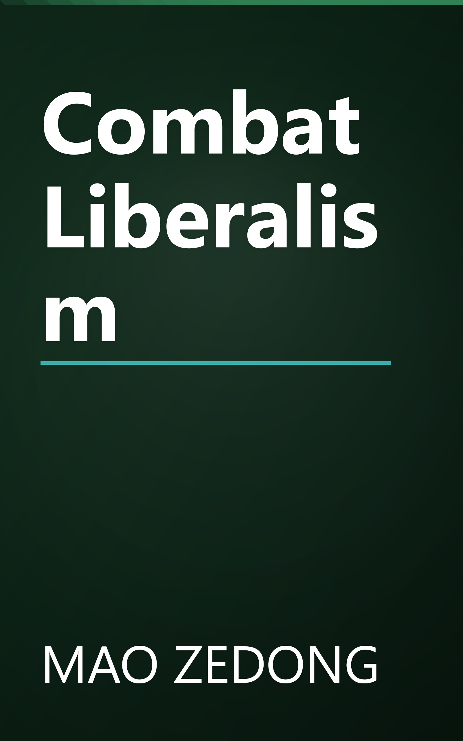 Combat Liberalism book cover
