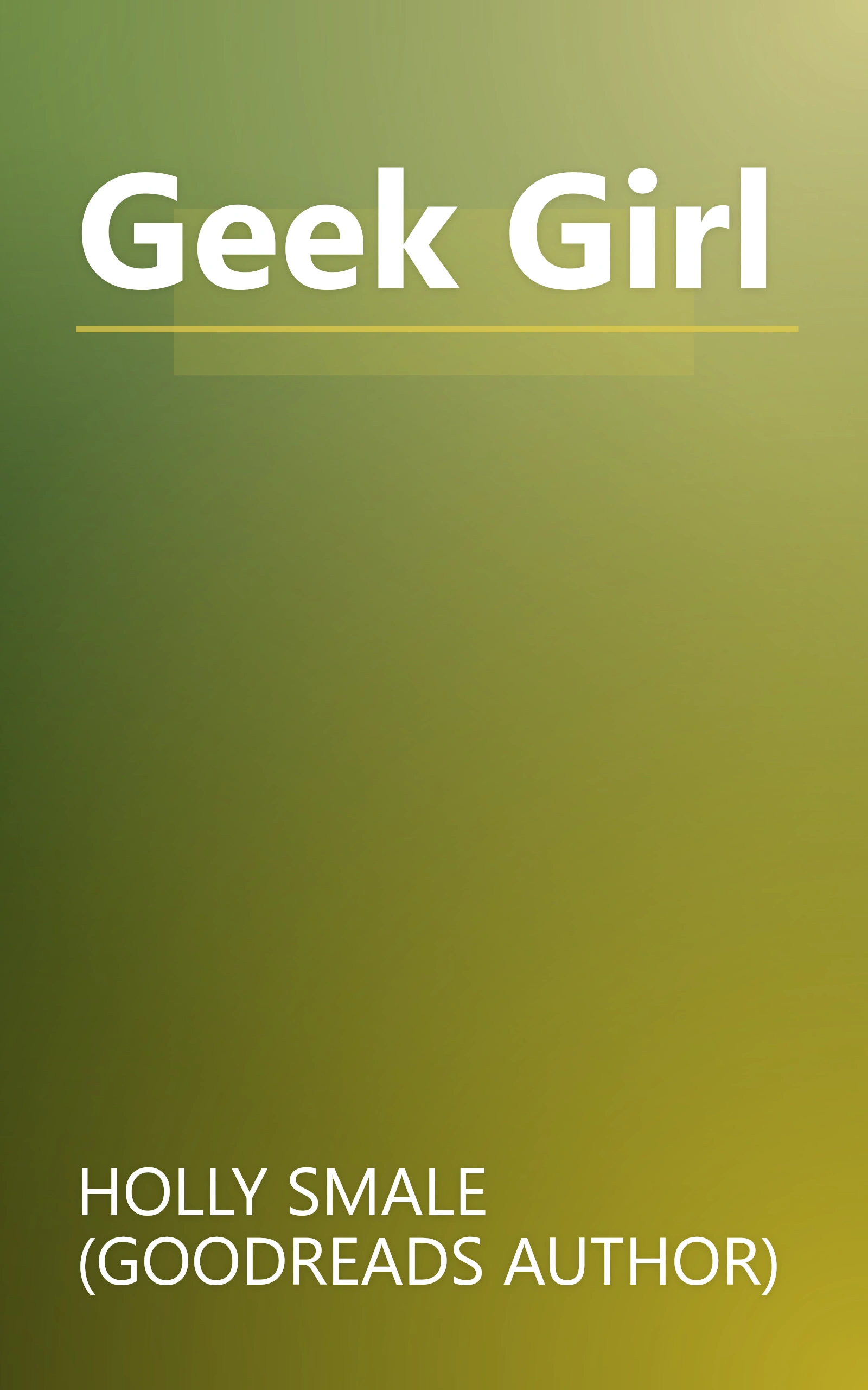 Geek Girl book cover
