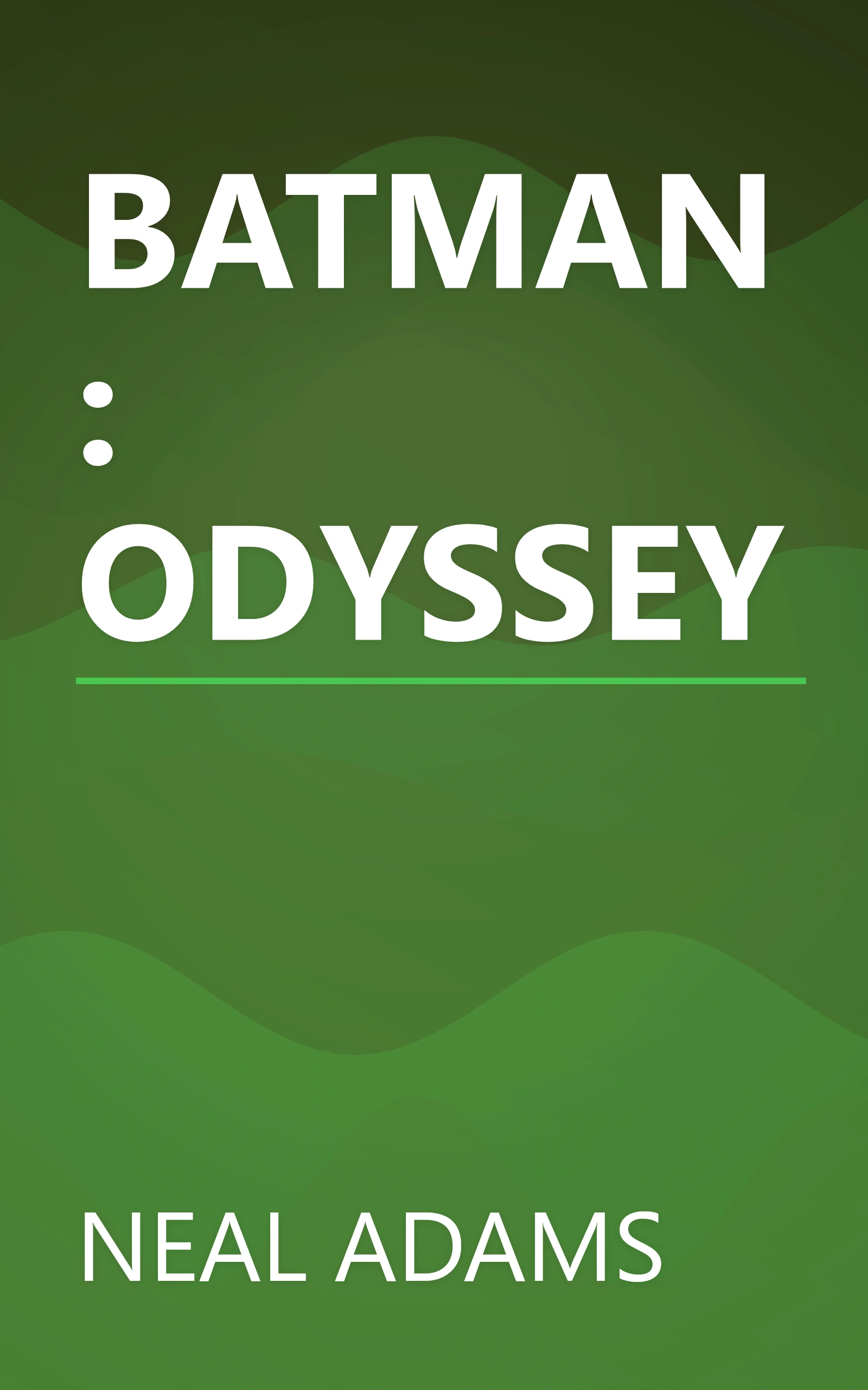 BATMAN: ODYSSEY book cover
