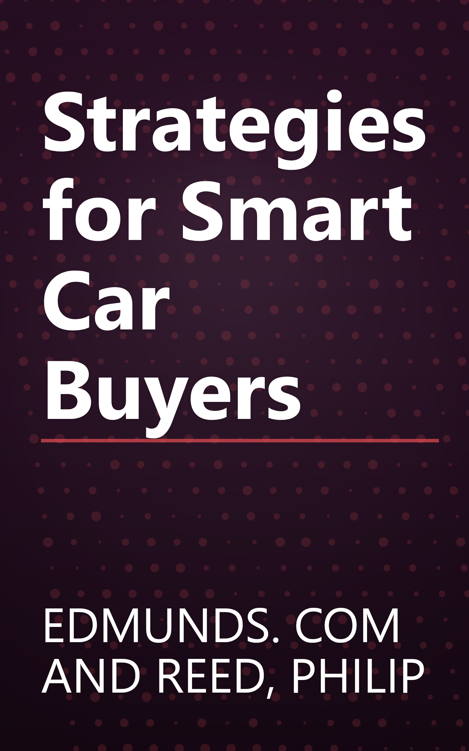 Strategies for Smart Car Buyers book cover