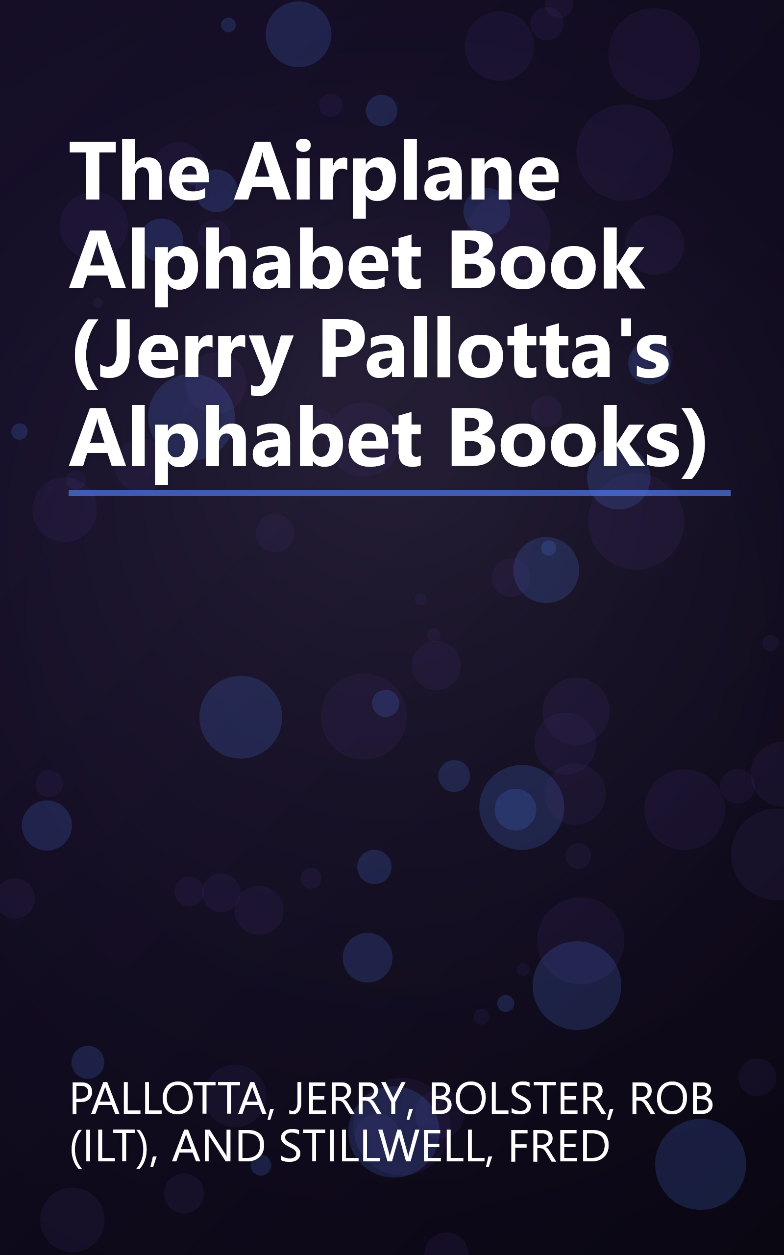 The Airplane Alphabet Book (Jerry Pallotta's Alphabet Books) book cover
